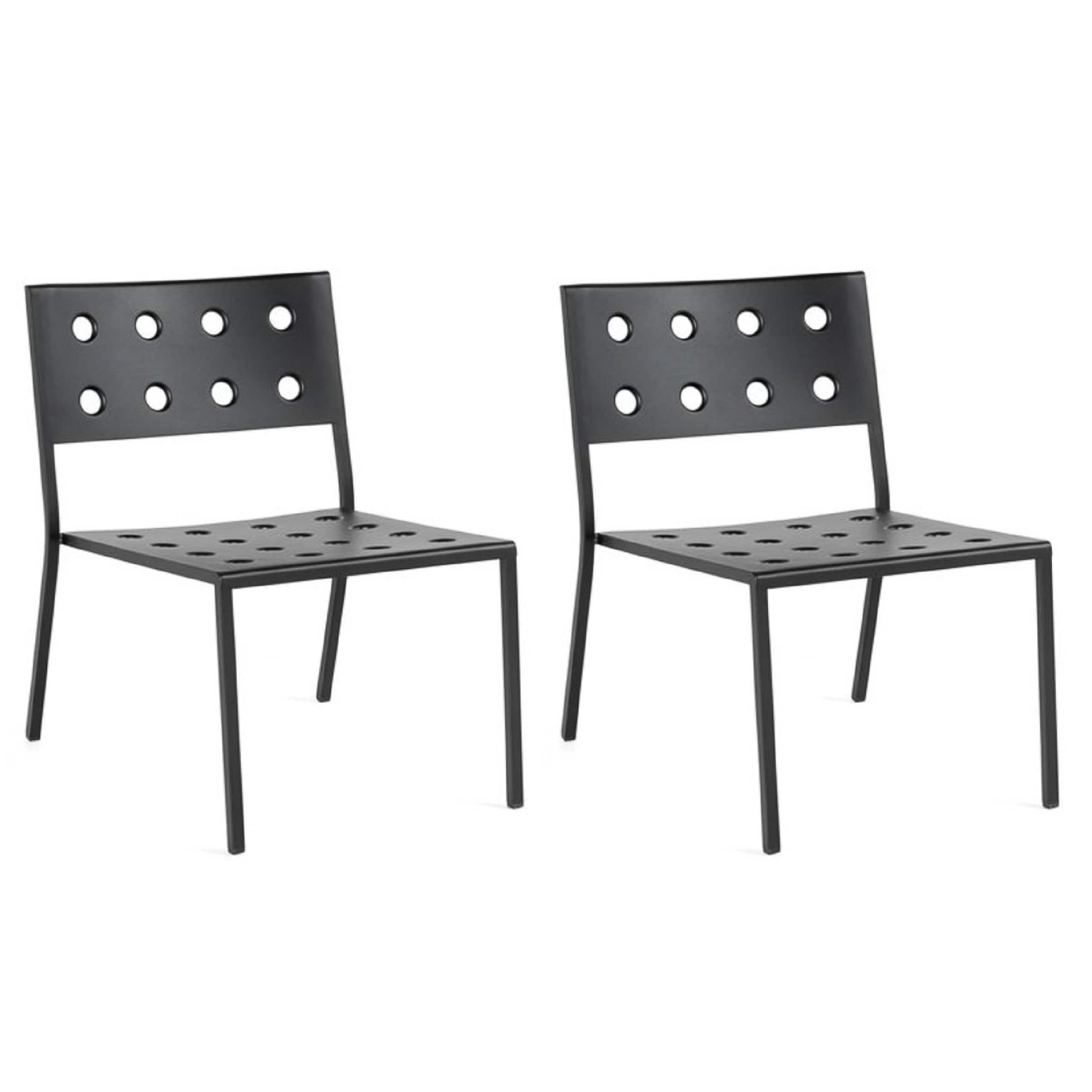 Ronan og Erwan Bouroullec for HAY. Udendørs loungestole, Anthracite ...