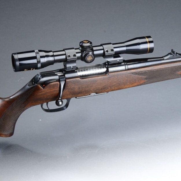 Krico jagtriffel. Model 600 Kal. 308 Win monteret med Nikko Sterling ...