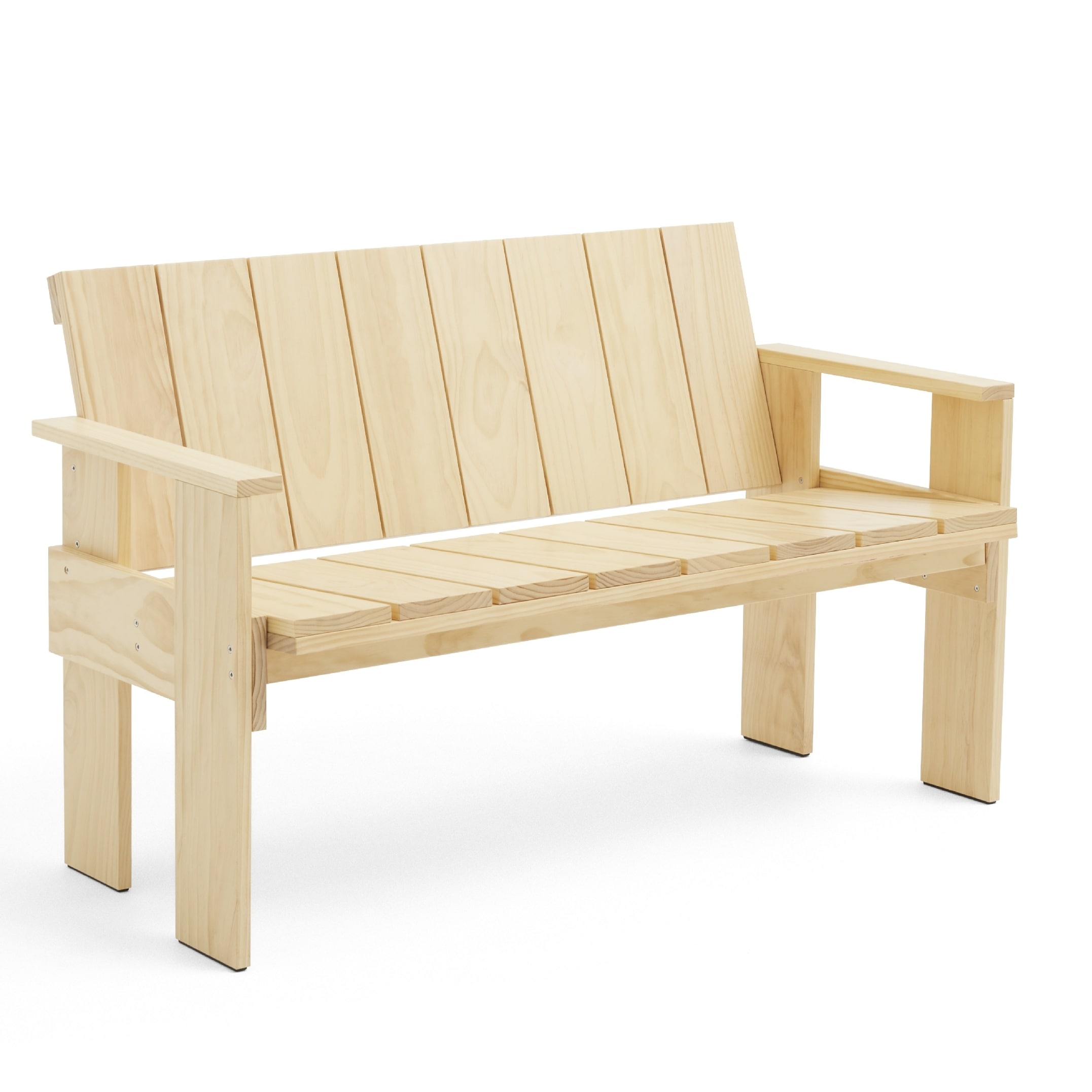 Gerrit Reitveld for HAY. Outdoor bench. Crate Collection. Nature ...