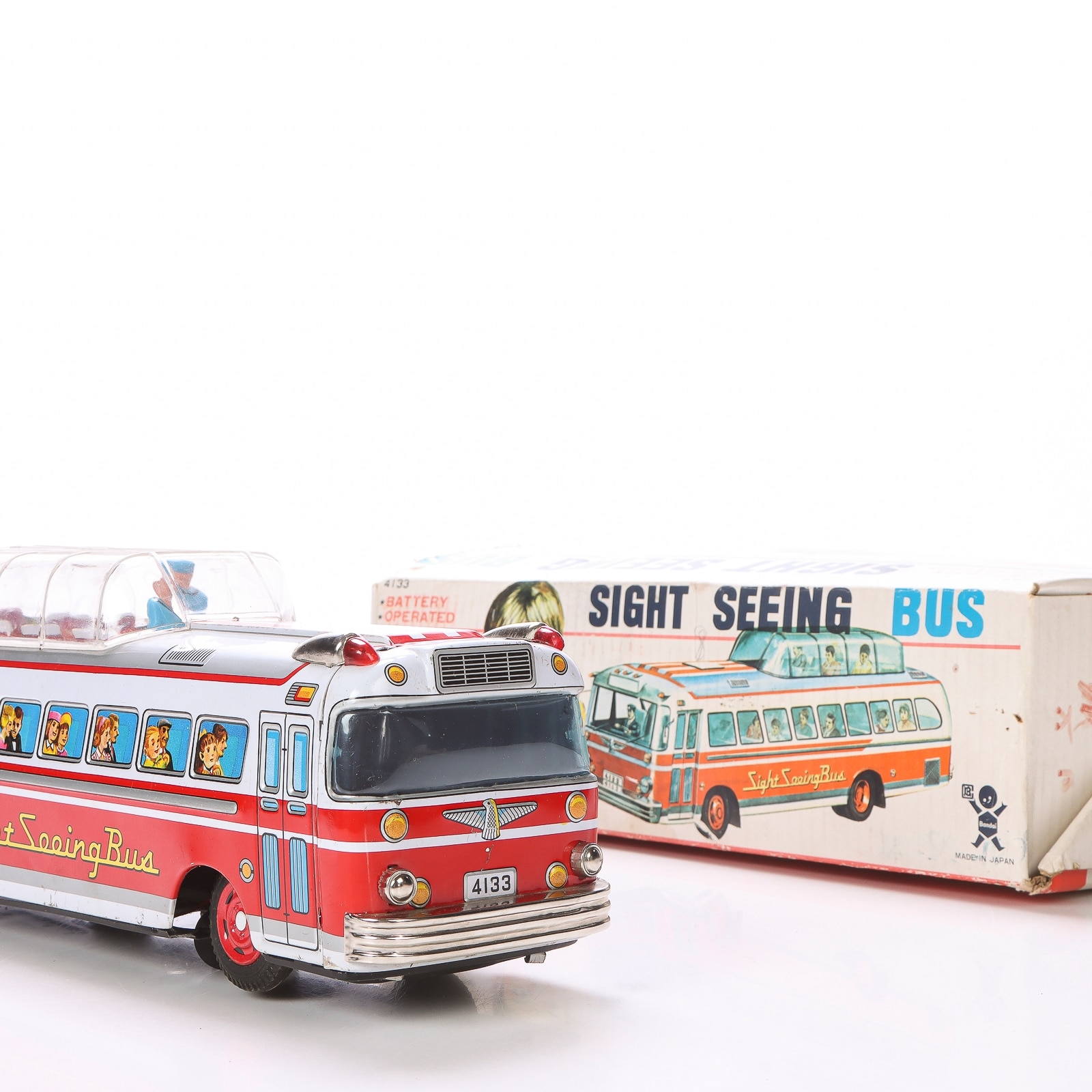 Bandai. Japan 'Sight Seeing Bus'. The 1960s | Lauritz.com
