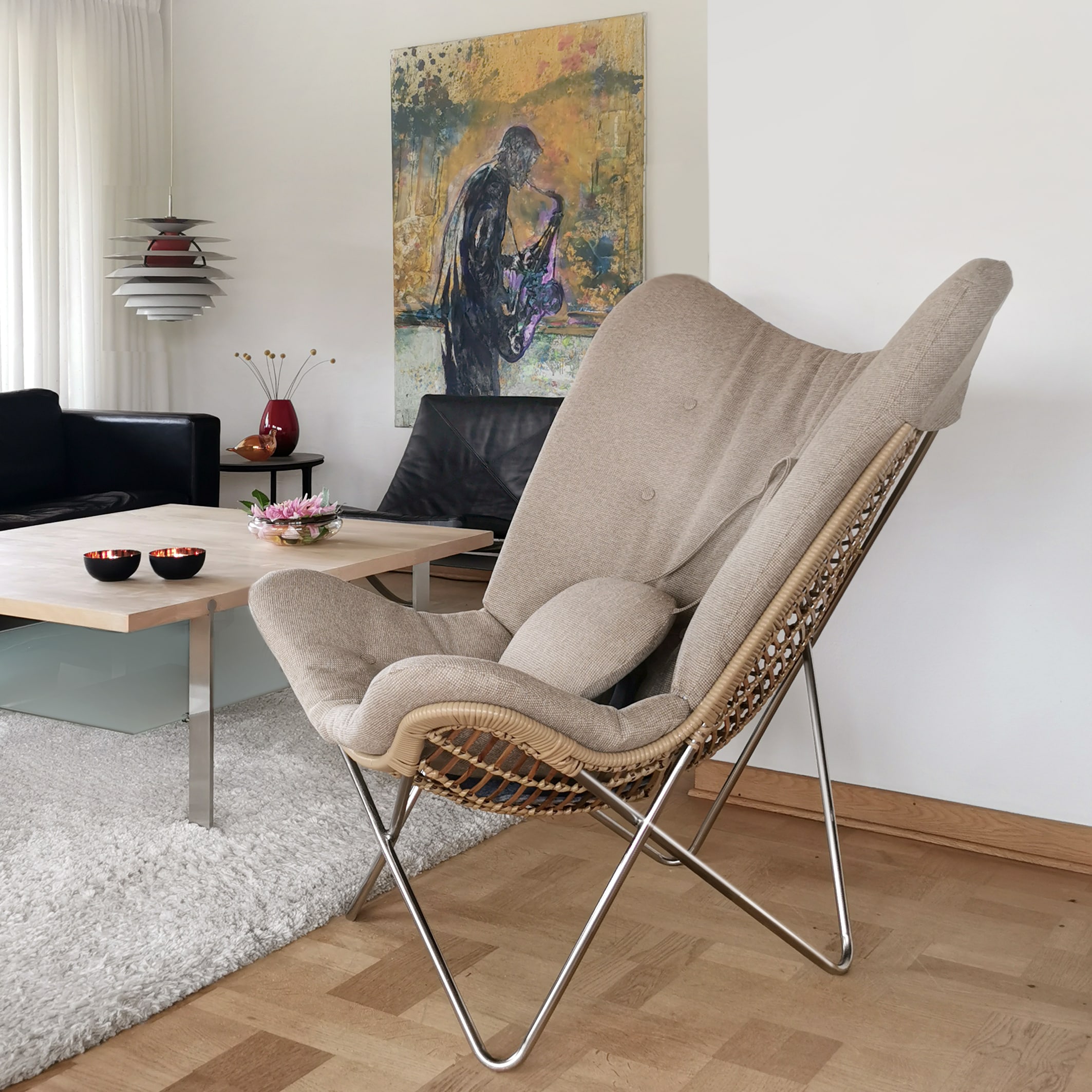 Knud Vinther Batchair.dk Teak Rail. Lænestol | Lauritz.com