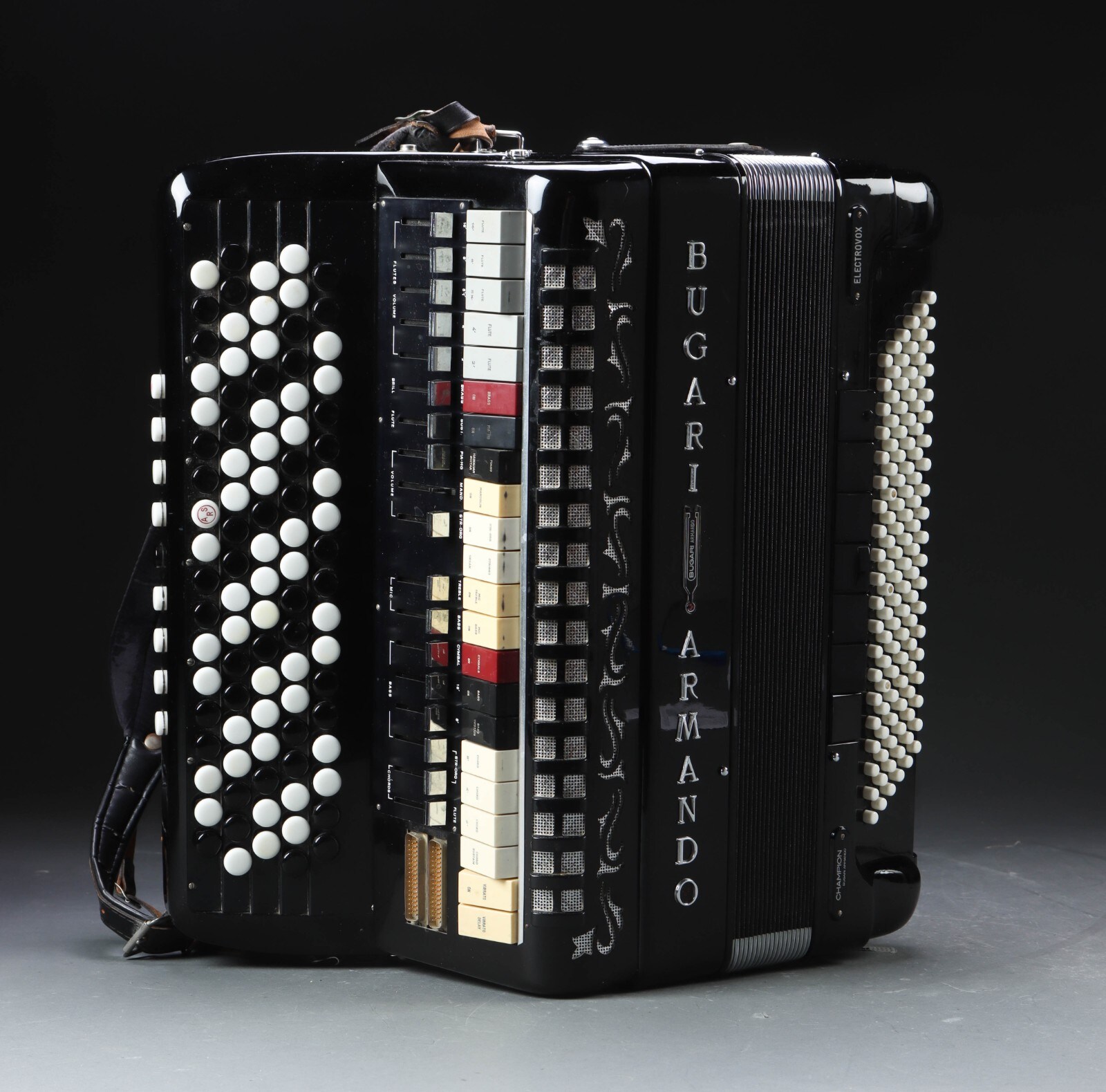 Bugari Armando. Accordion, Model Champion Elektrovox and Elkomvox 1 (2 ...