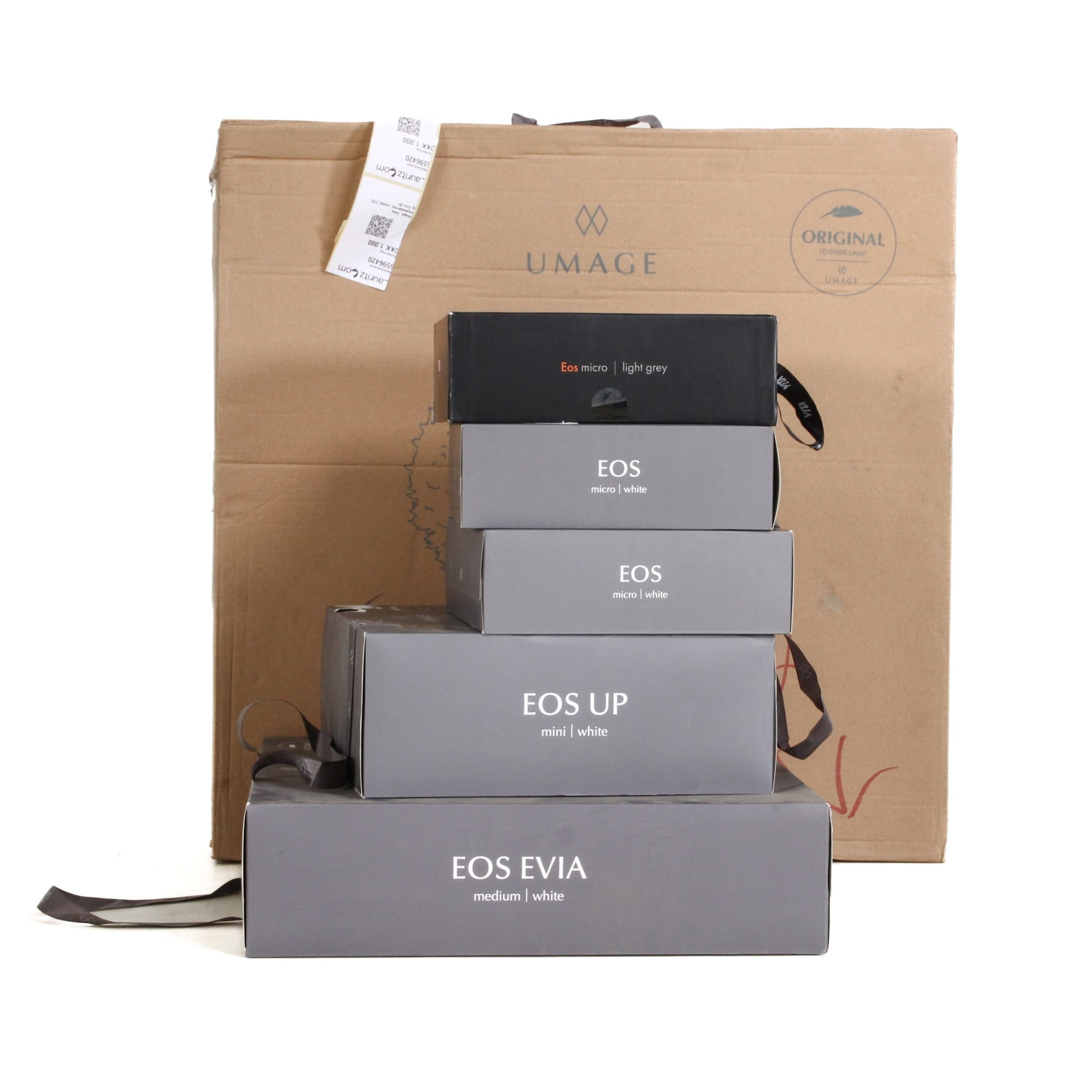 Umage. Seks lampeskærme, model EOS og Evia (6) | Lauritz.com