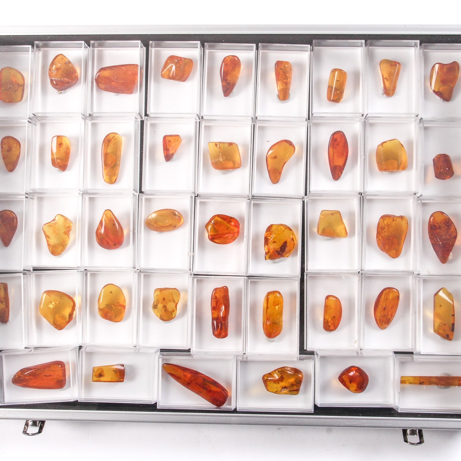 Collection of large amber pieces from House of amber with visible ...