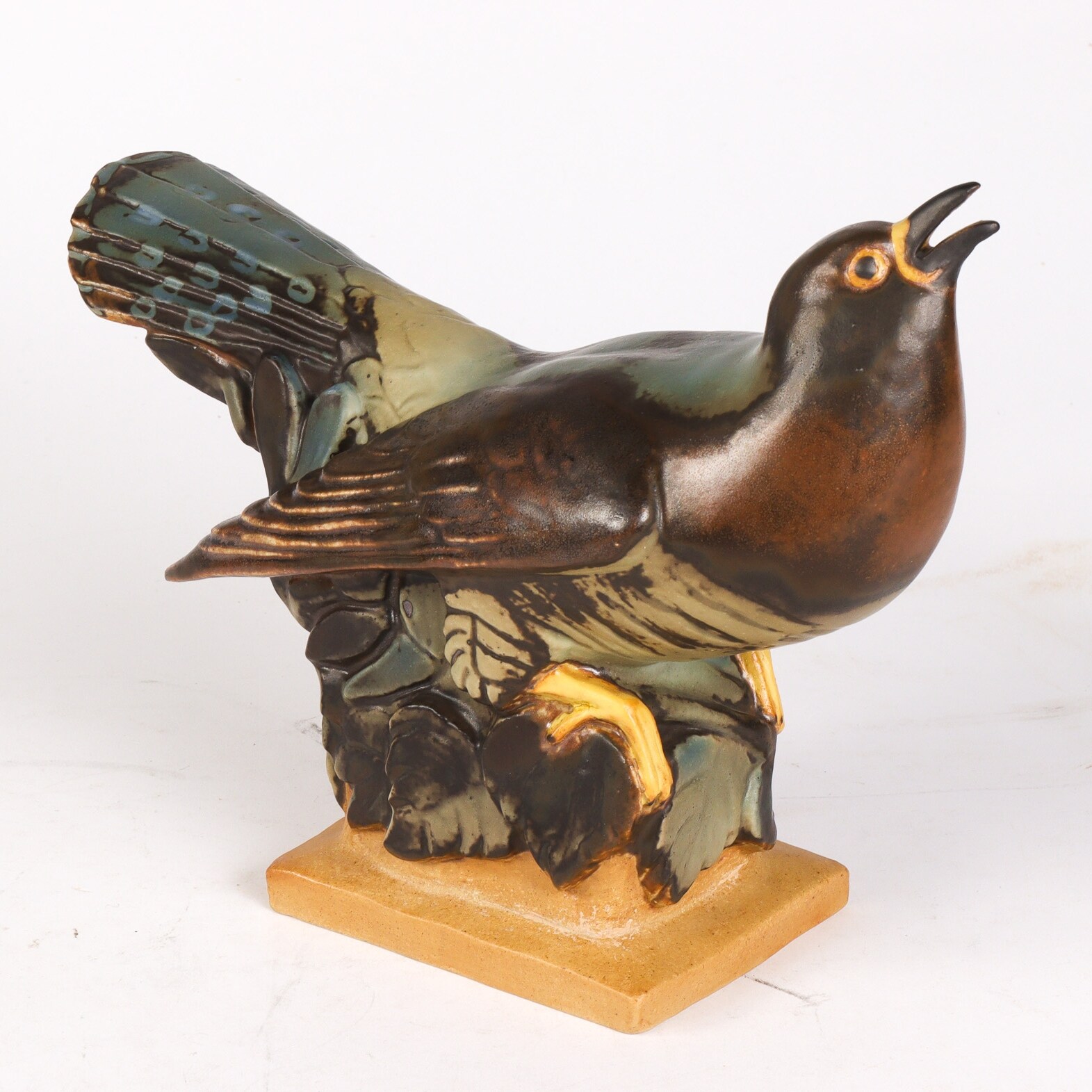 Karl Otto Johansen for Bing & Grondahl. 'Cuckoo', porcelain figurine ...