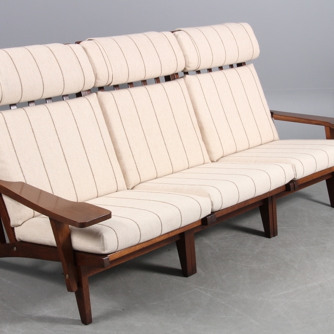 Hans J. Wegner. Modulsofa af eg, model GE375 (3) | Lauritz.com