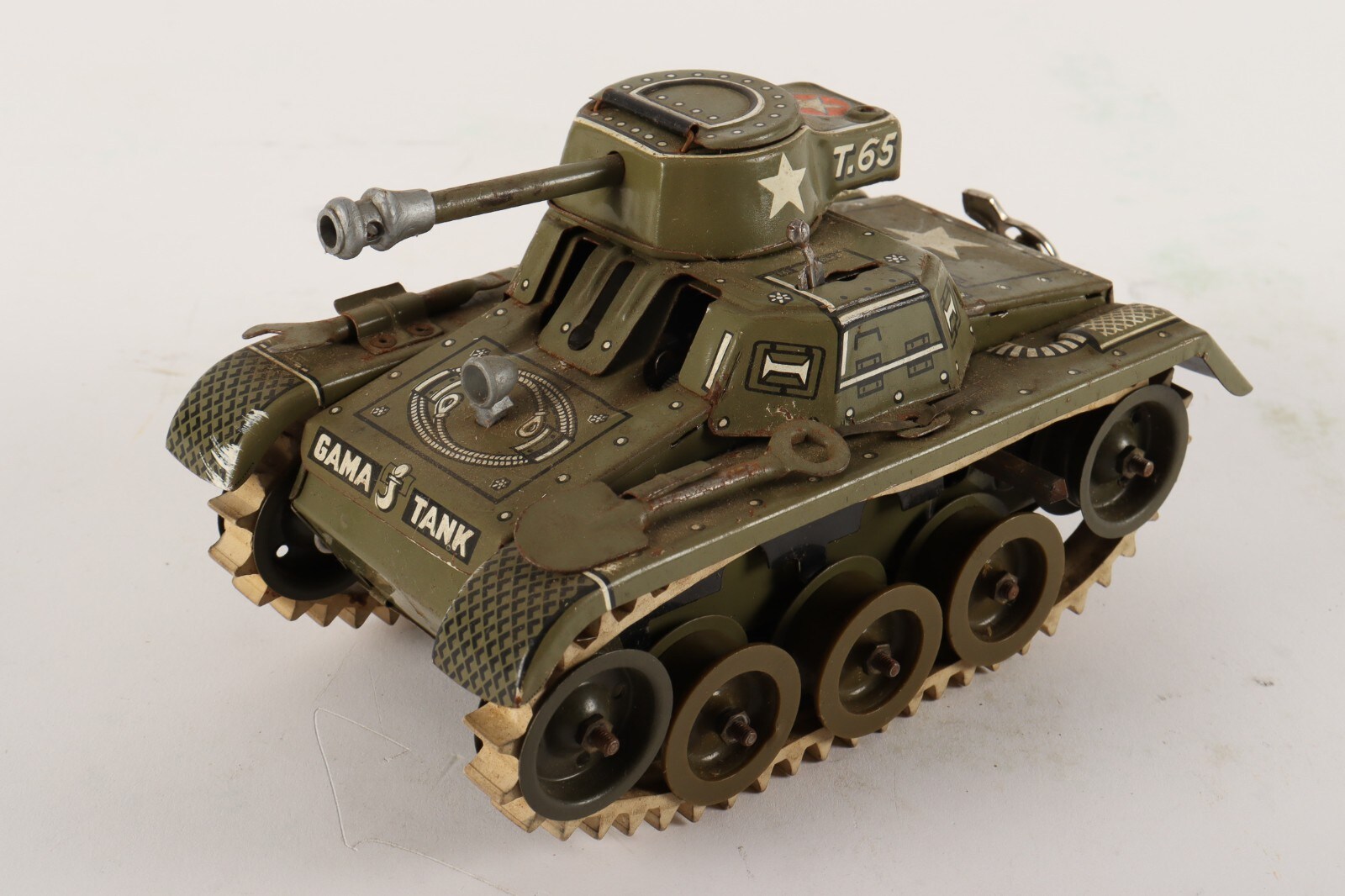 Gama T65 Tank af bemalet blik | Lauritz.com