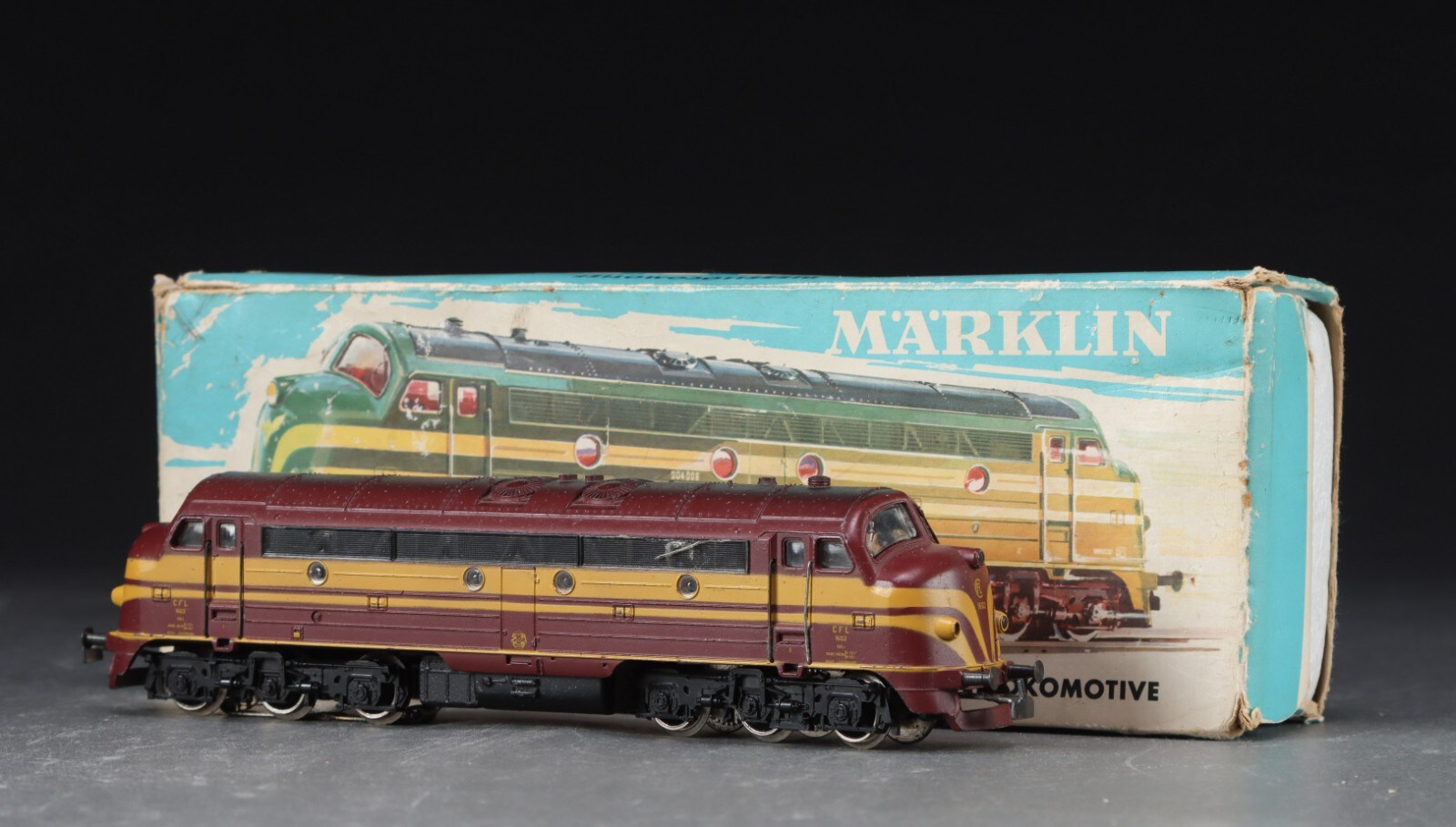 Märklin spor H0. Diesellokomotiv 3063 | Lauritz.com