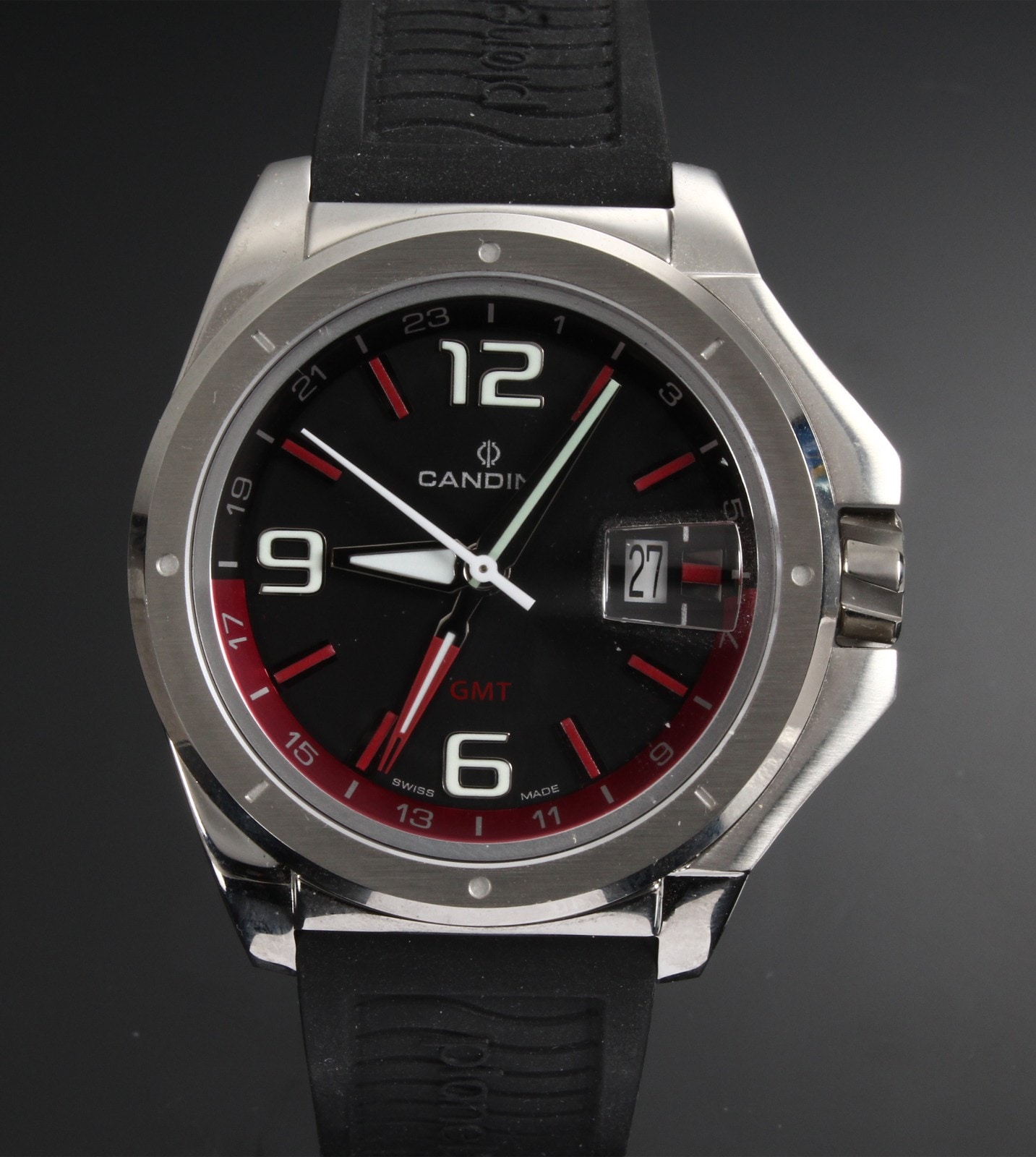 Candino GMT herreur C4451/4 udstillingsmodel. | Barnebys