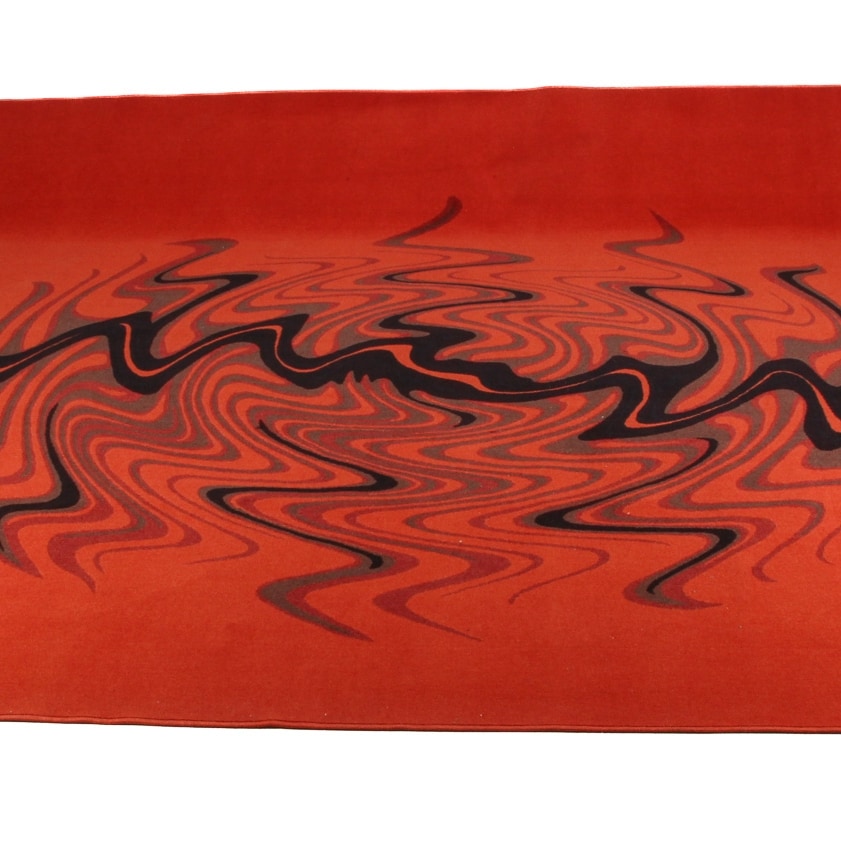 Marco Piva Rugs for Egetæpper. Stort moderne tæppe, model Electric ...