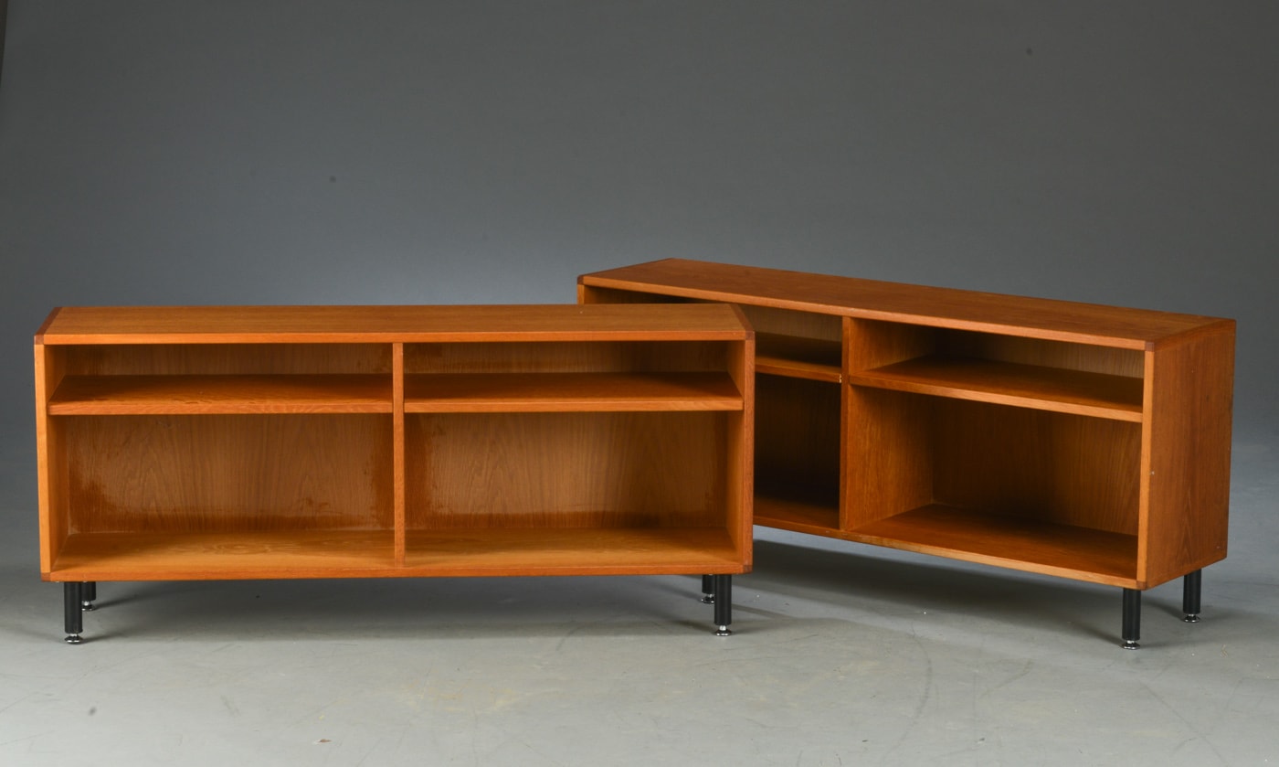 Retroen. Par lave reoler af egetræ (2) | Lauritz.com