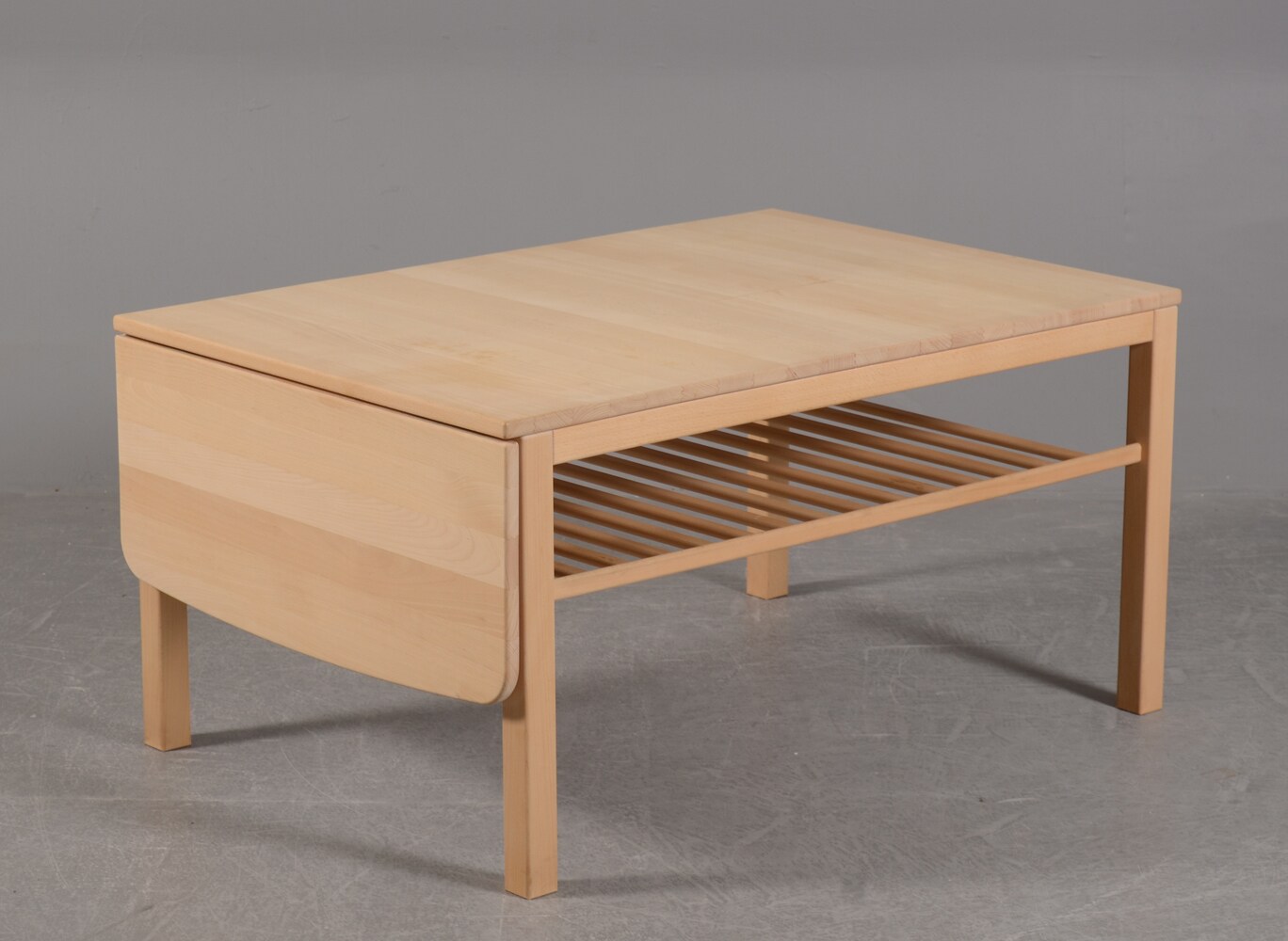 Sofabord af Bøg, Haslev Møbelfabrik. Denne vare er sat til omsalg under ...