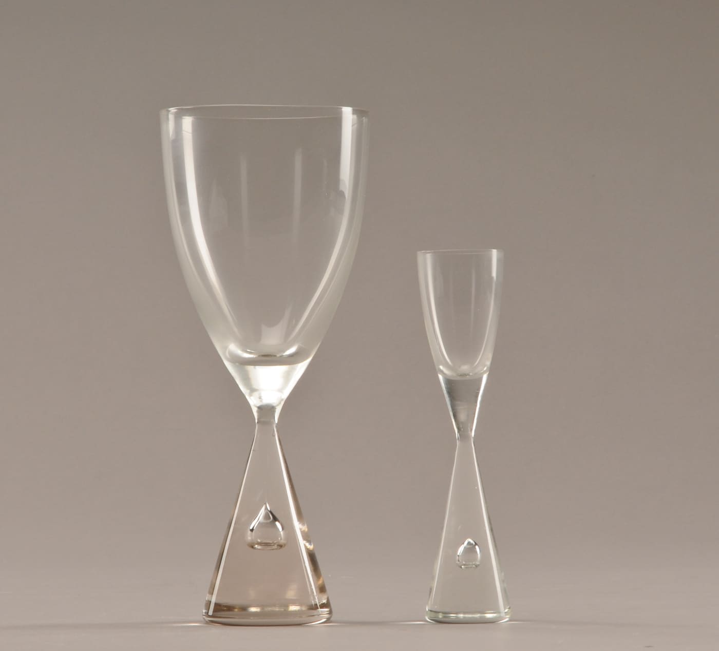 Holmegaard Glasværk. Samling 'Princess' glas (22) | Lauritz.com