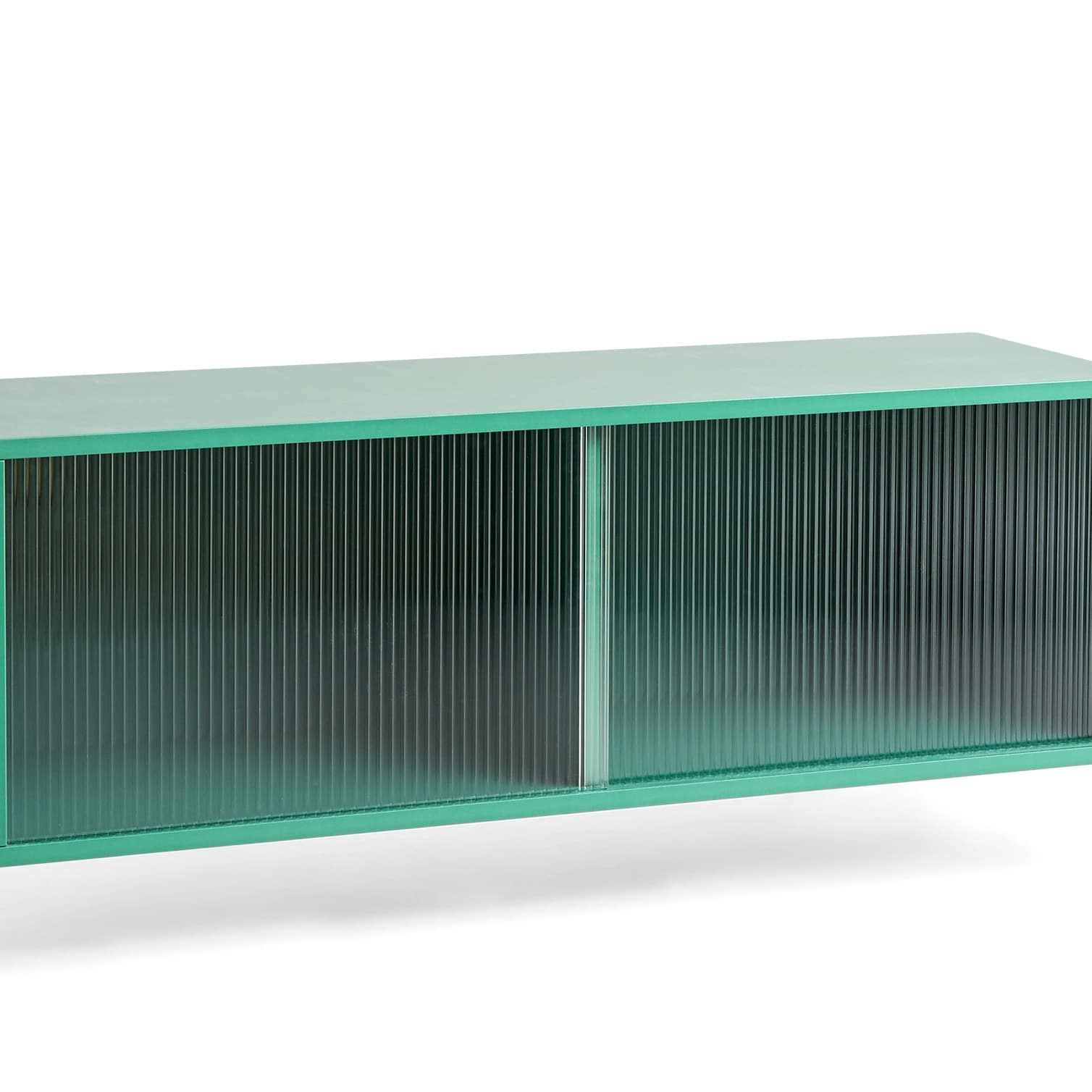 Muller Van Severen for HAY. Wall-mounted cabinet module with glass door ...