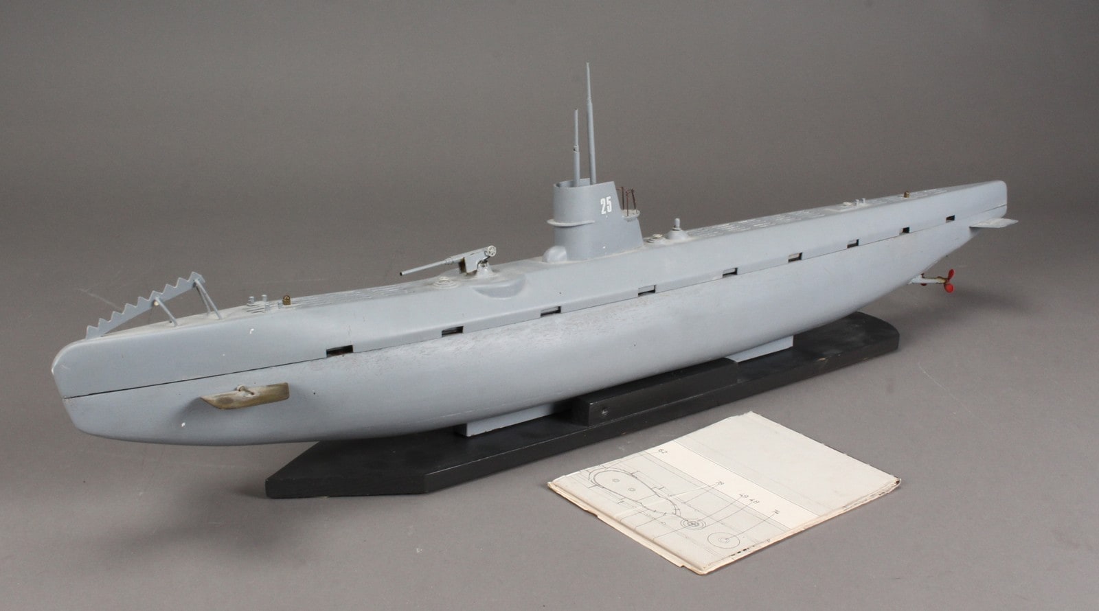 Model ubåd U25 fra Krick. (2) | Lauritz.com