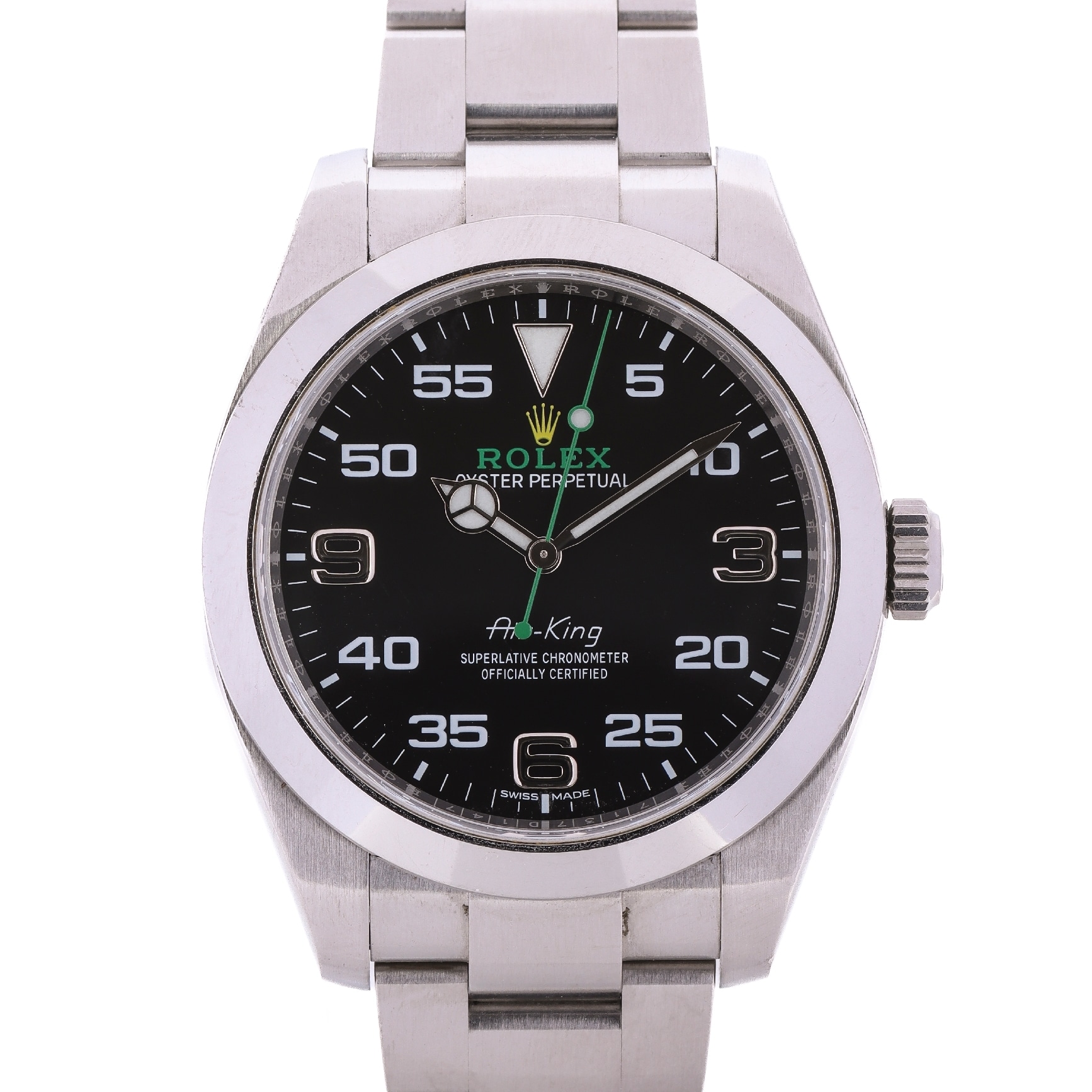 Rolex Air King herreur af stål, årgang 2017 | Lauritz.com