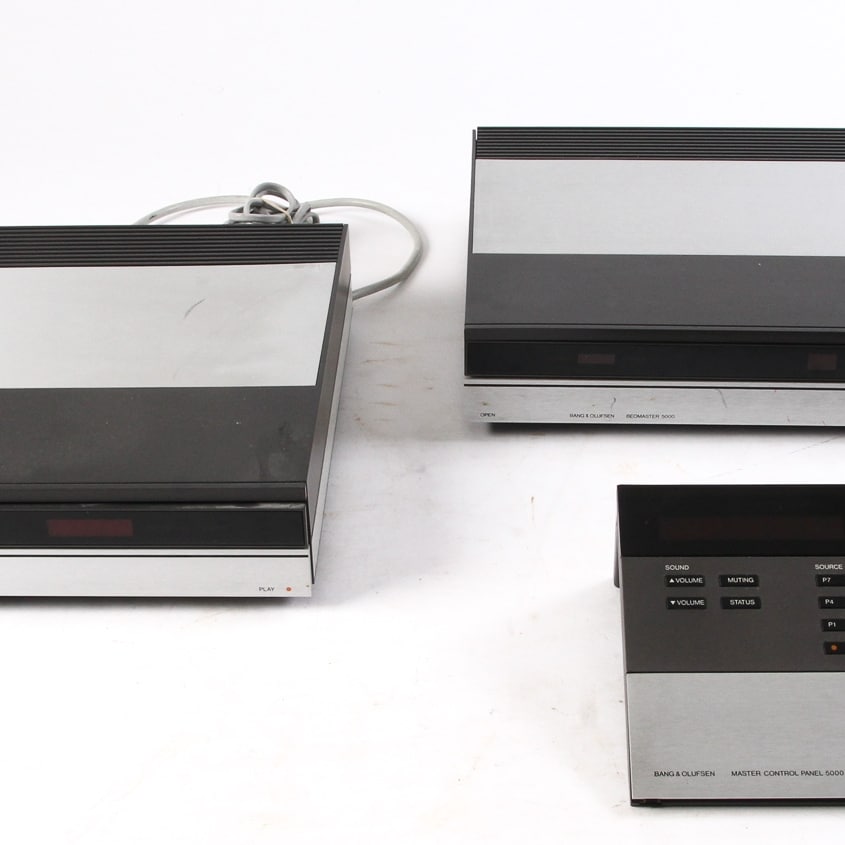 Beomaster og Beocord 5000 med tilhørende master control panel 5000 (3 ...