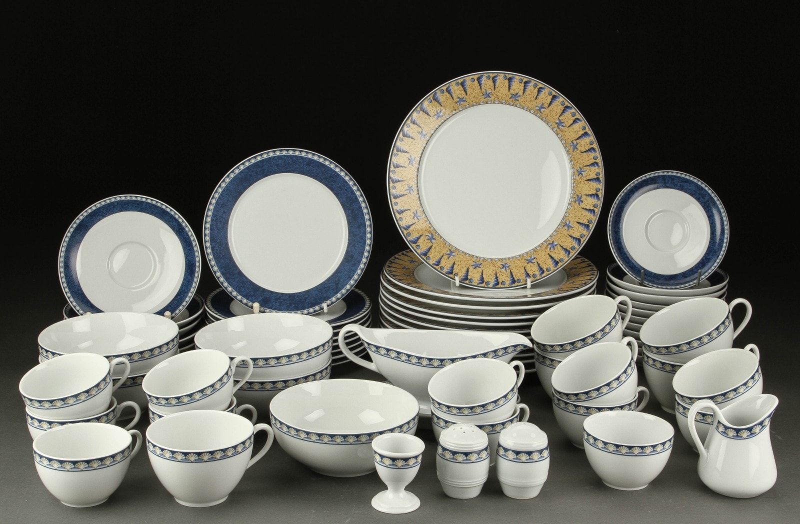 Pillivuyt. Decor Maeva. Fransk service af porcelæn. (63) | Barnebys
