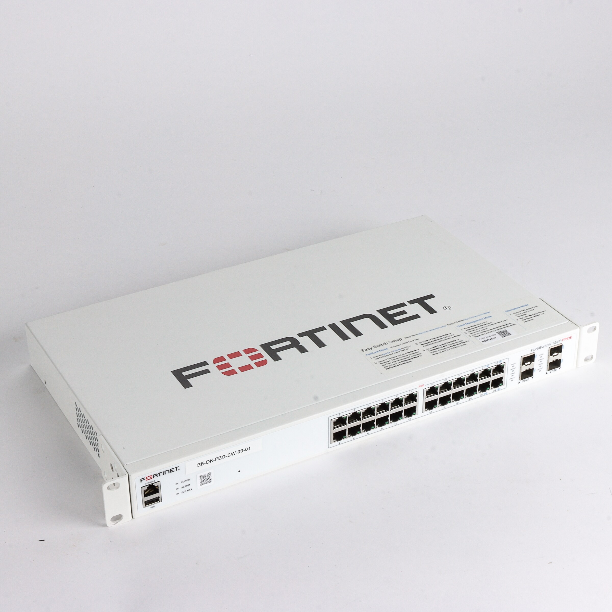 Fortinet Switch 24 ports. 124F-FPOE | Lauritz.com