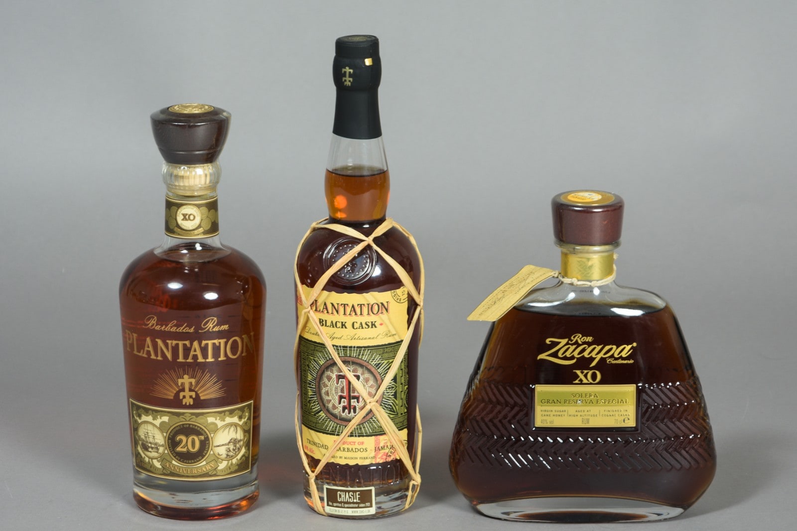 Ron Zacapa Centenario XO & Plantation. Samling rum (3) | Barnebys