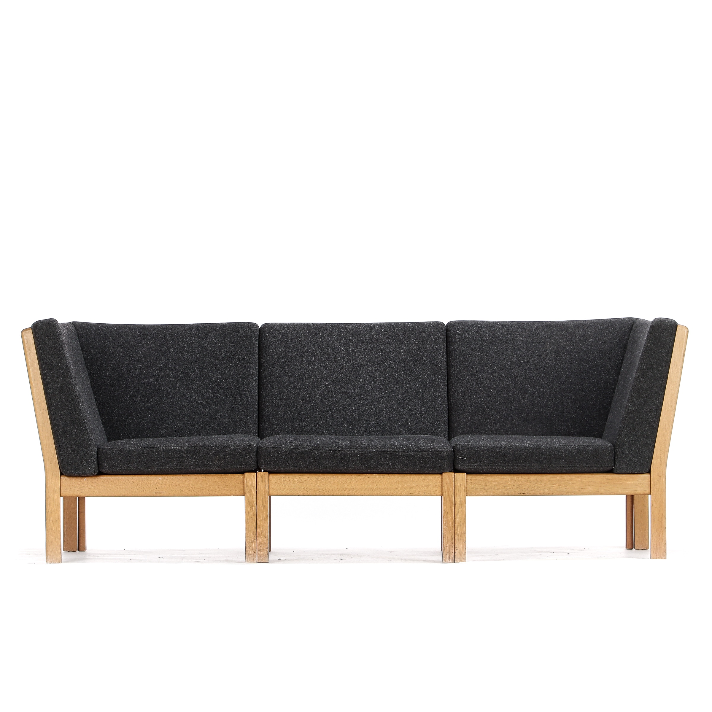 Hans J. Wegner. Tre-pers. modulsofa model GE-280 (3) | Lauritz.com
