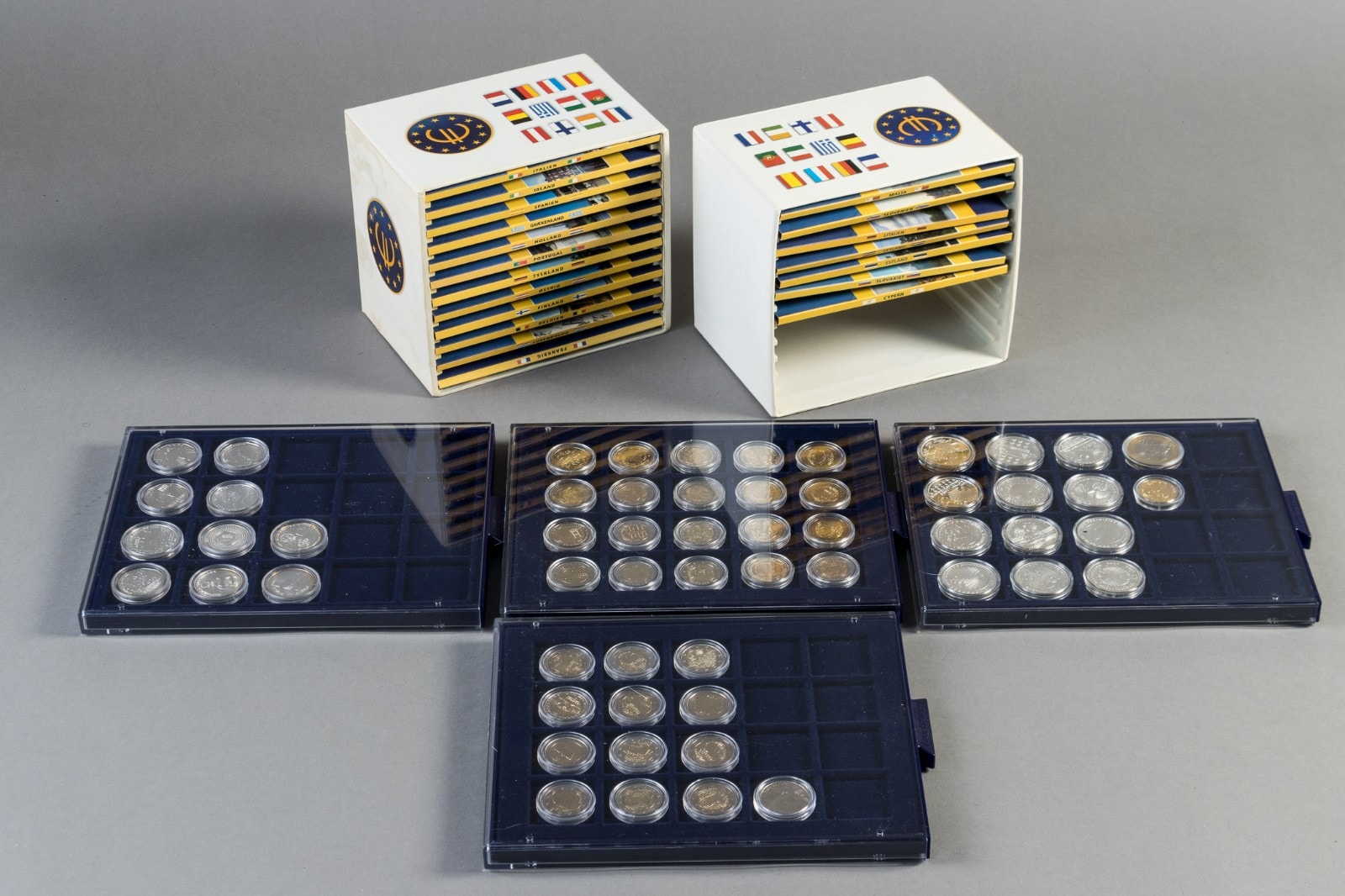 Euro-kollektionen møntsæt | Lauritz.com