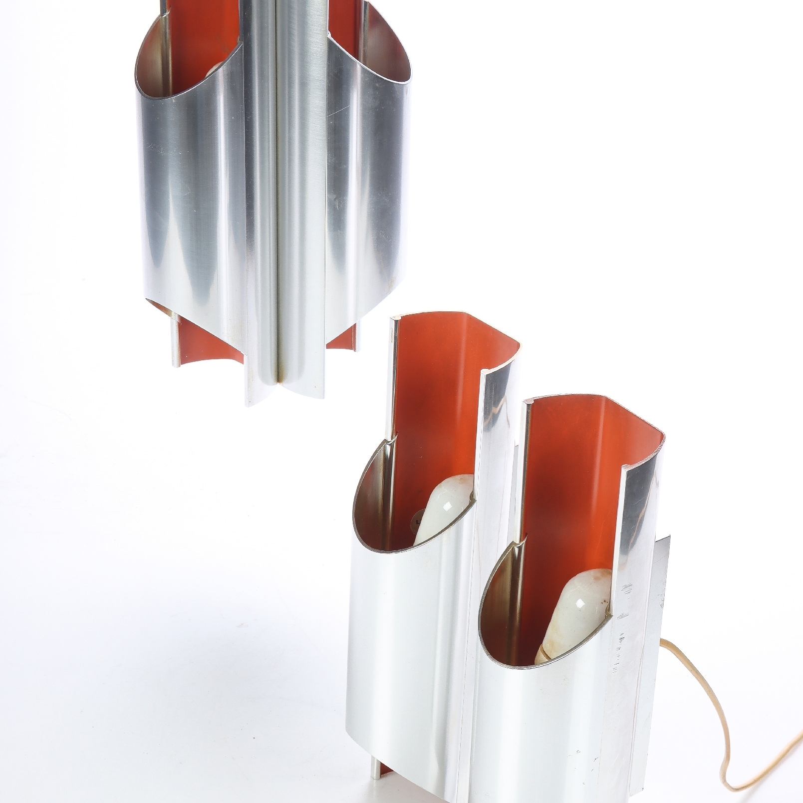 Bent Karlby for Lyfa. A pair of wall lamps and pendant lamp model ...