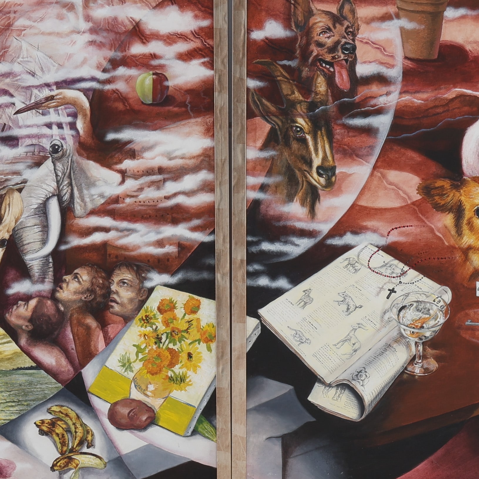 Enrique Ermus Forgas (Cuban artist, b. 1971-): 'El arca no es solo de ...