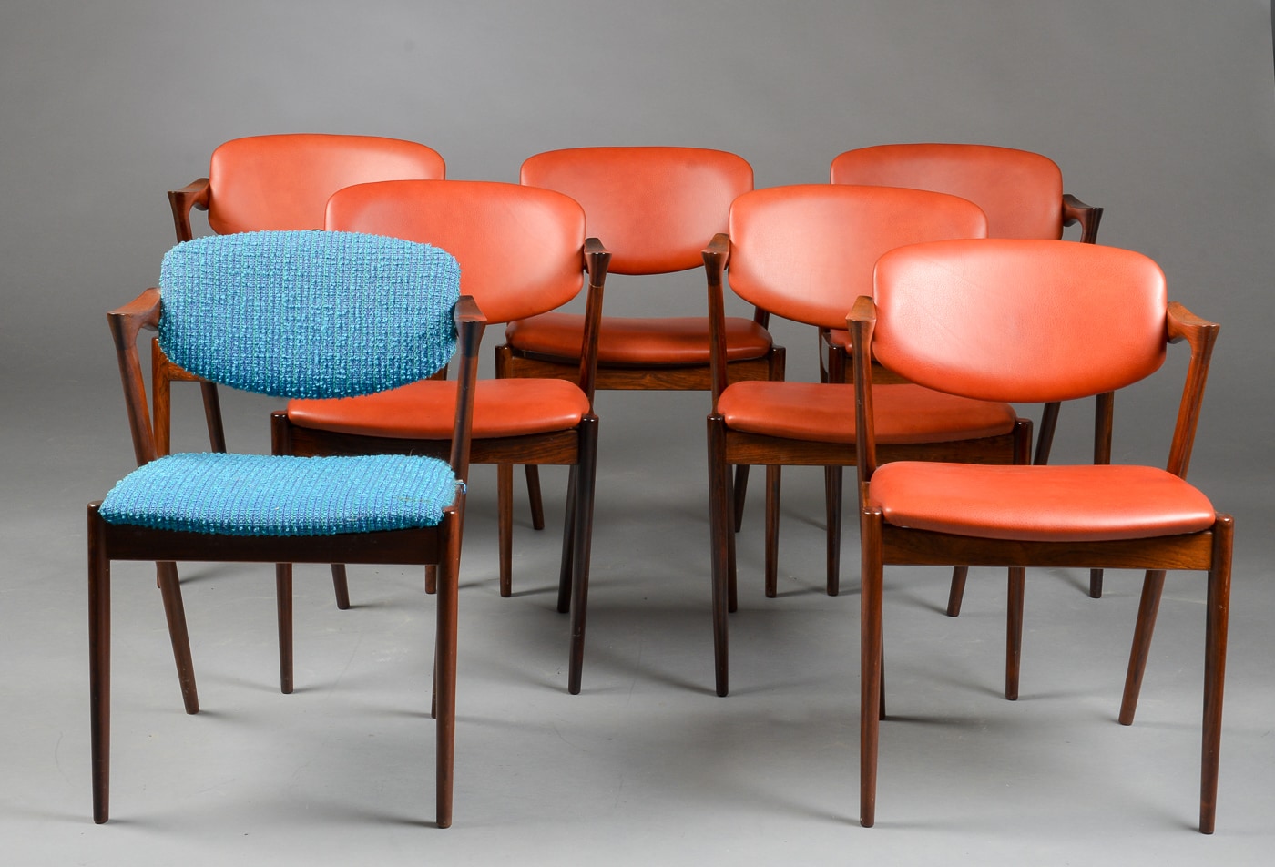 Kai Kristiansen, stole af palisander model 42. (7) | Lauritz.com