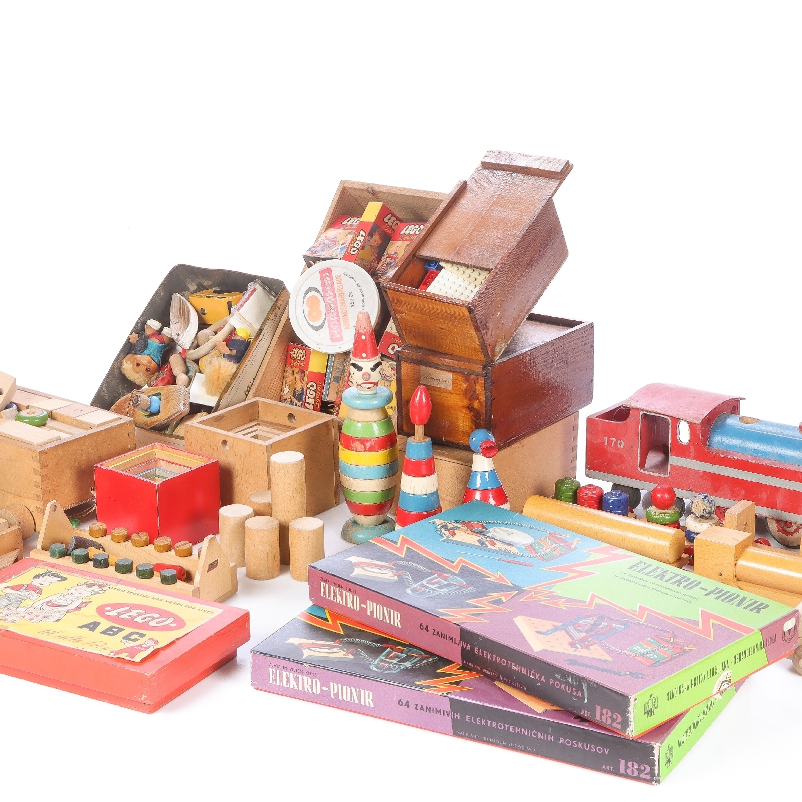 Kaj Bojesen, LEGO mfl. Samling trælegetøj | Lauritz.com