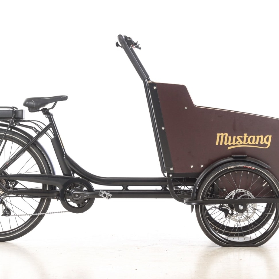 Mustang Cargo Electric el-ladcykel med 8 gear - Black | Lauritz.com