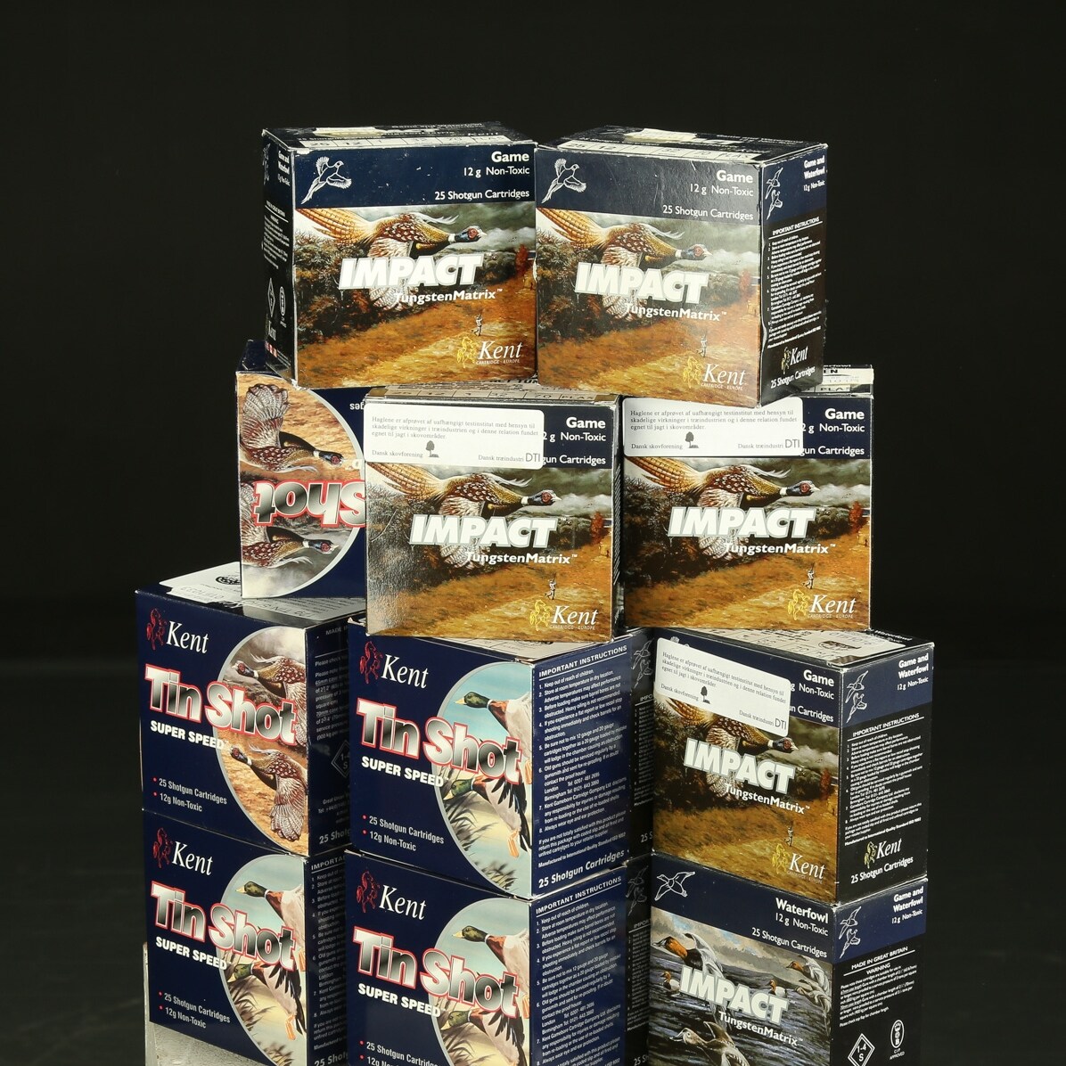 Skovpatroner. Kent Tin Shot Super speed og Tungsten Matrix (300 ...