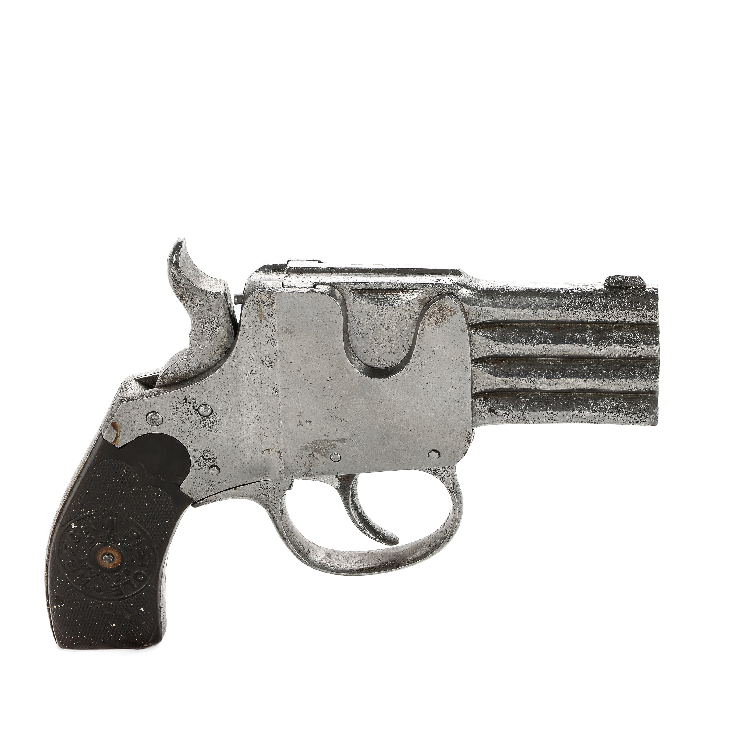 German Brevete Reform pistol for four shots, early 20th century ...