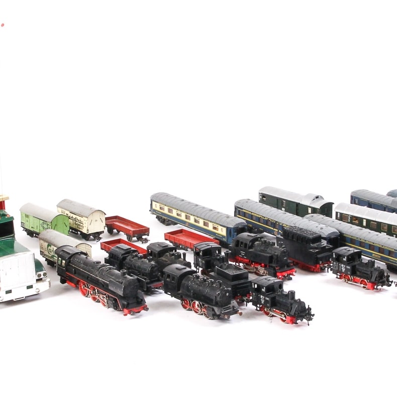 Lima, Fleischmann, Märklin m.fl. Lokomotiver og vogne | Lauritz.com