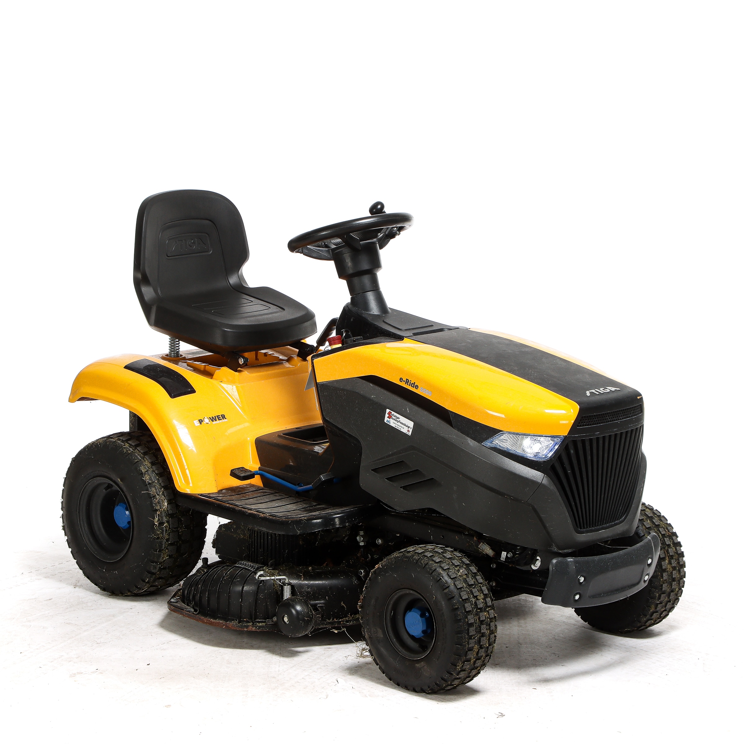 Stiga elektrisk havetraktor | Lauritz.com