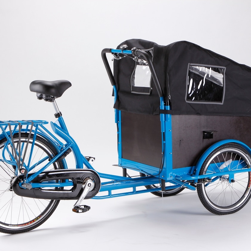 Enghouse Cargo ladcykel med shimano-gear, petroleumsblå | Lauritz.com