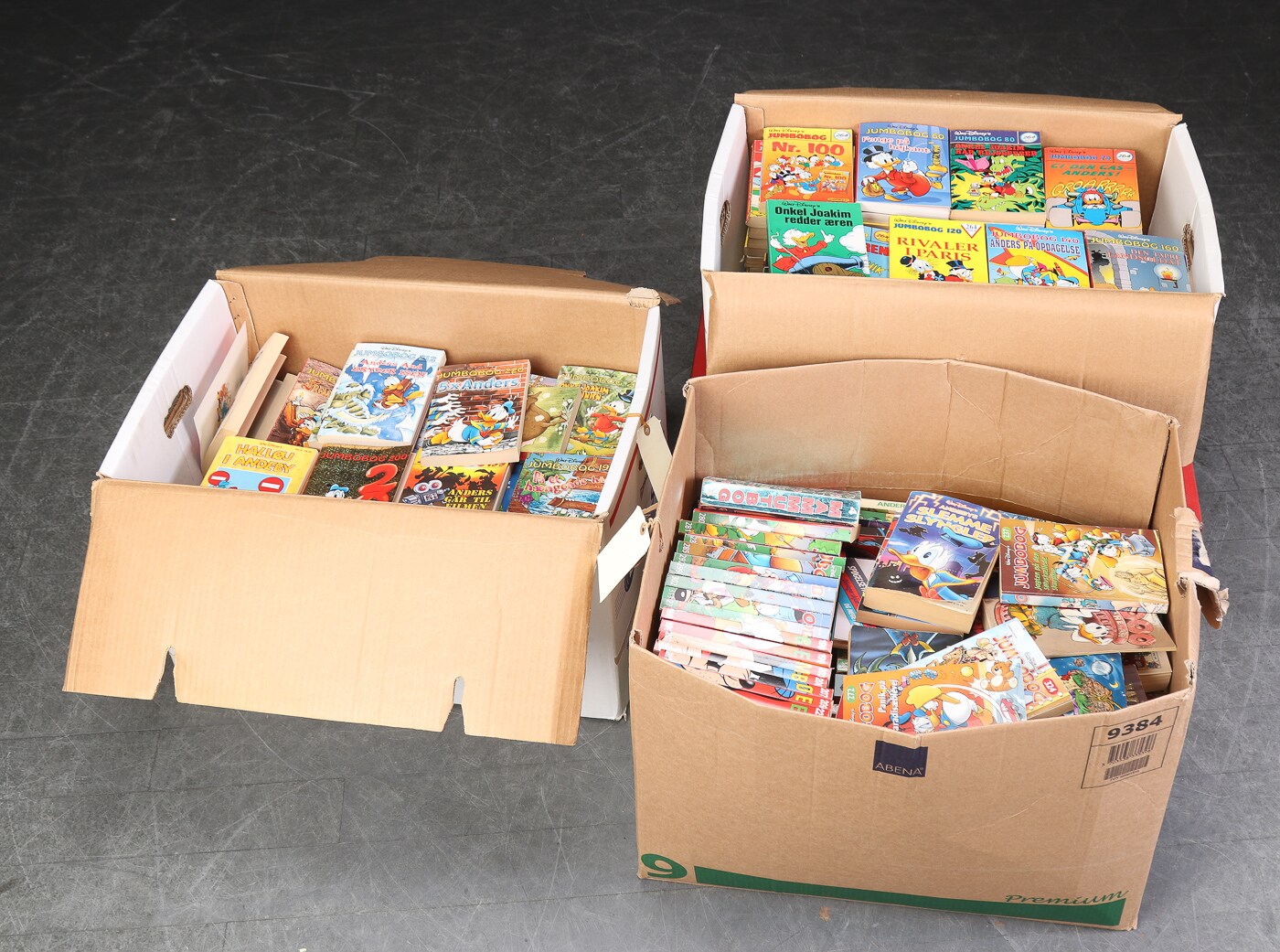 Walt Disney, Anders And. Samling 'Jumbo' bøger (3) | Lauritz.com