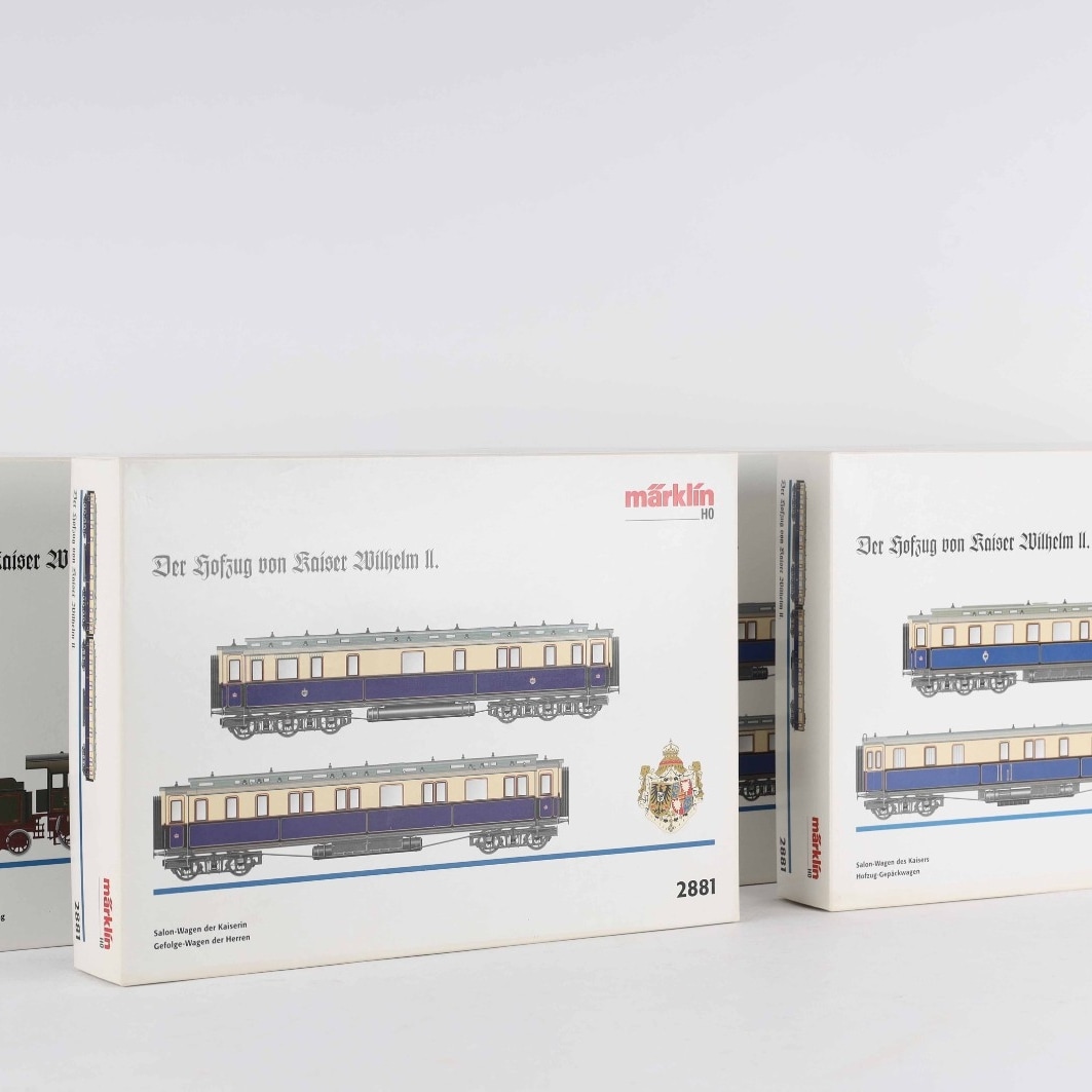 Märklin 2881 HO: The Imperial Court Train of Emperor Wilhelm II train ...