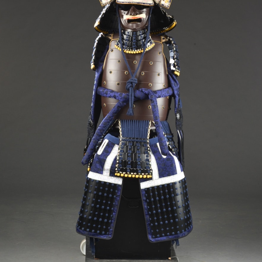 Japansk samurai rustning af jern | Lauritz.com