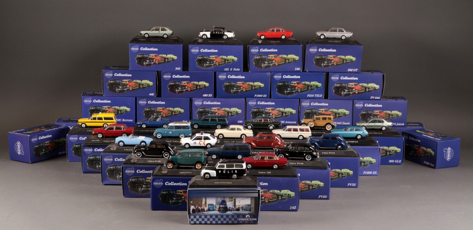 Editions Atlas Collections. Volvo Collection samt Police Cars ...