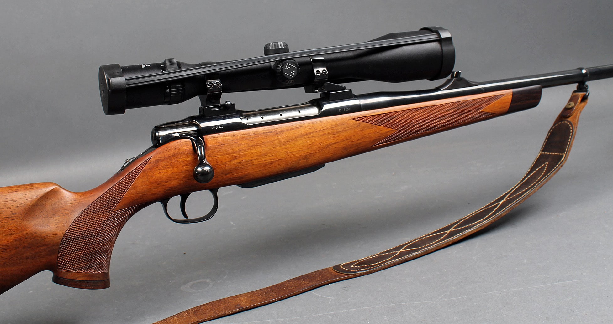 Full stock Sauer 90 sporting rifle, cal. 375 HH with Zeiss Diavari Z 2. ...