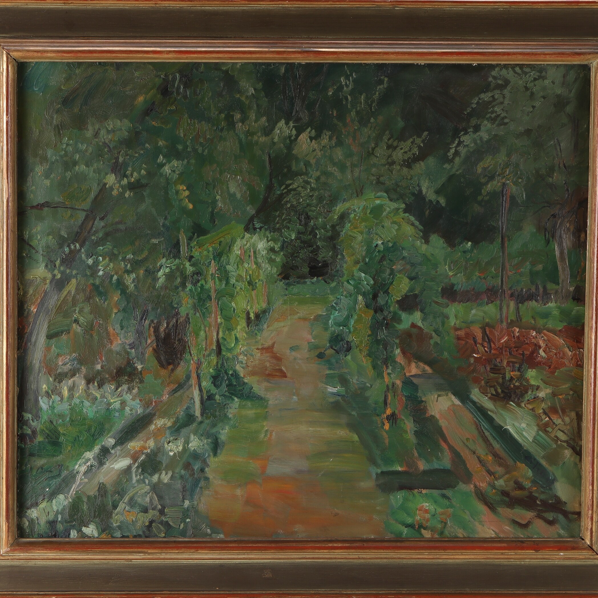 Anton Cilio-Jensen. Garden area | Lauritz.com