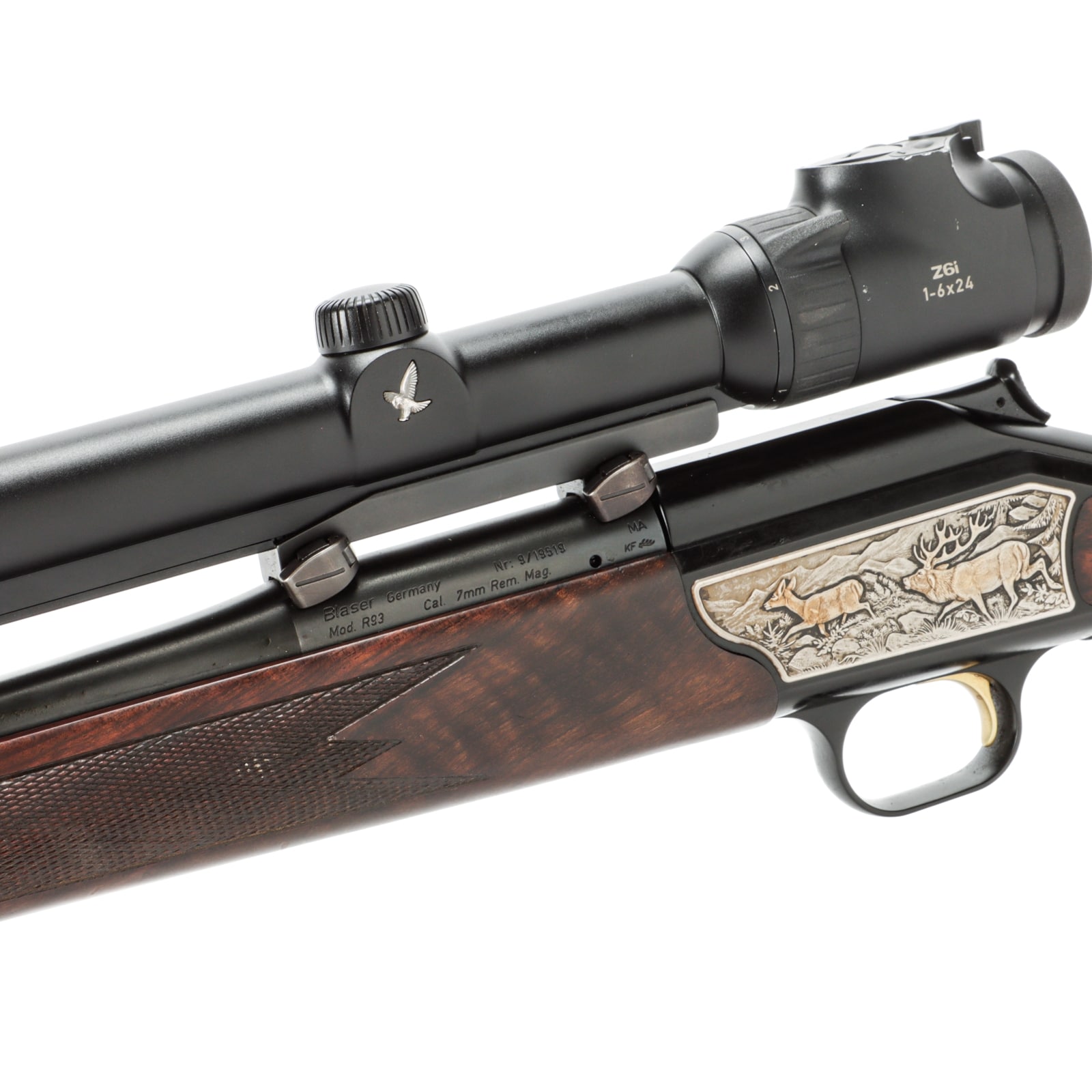 Blaser R93 hunting rifle cal. 7 mm. rem. mag. with interchangeable ...