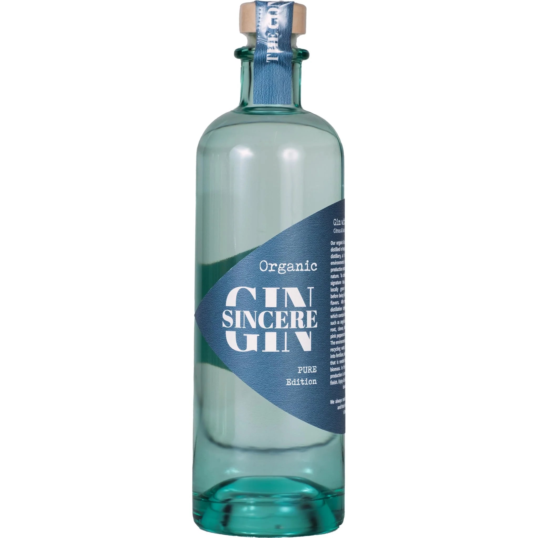 'A Clean Spirit': 12 fl. (70 cl.) 'Sincere Pure' Organic Gin. (12 ...