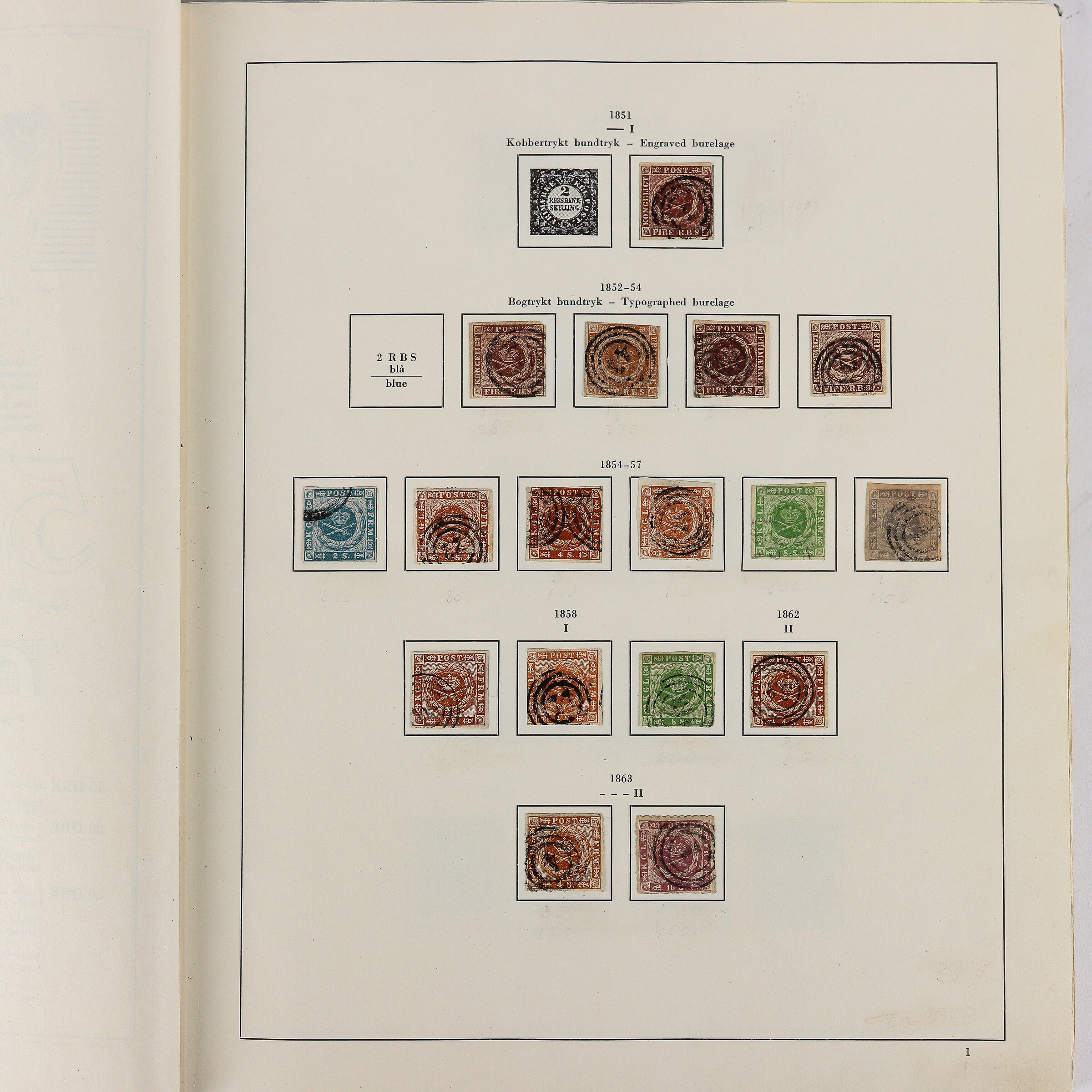 LOT 87. DANMARK. Stort parti i flyttekasse med samlinger, indstiksbøger ...