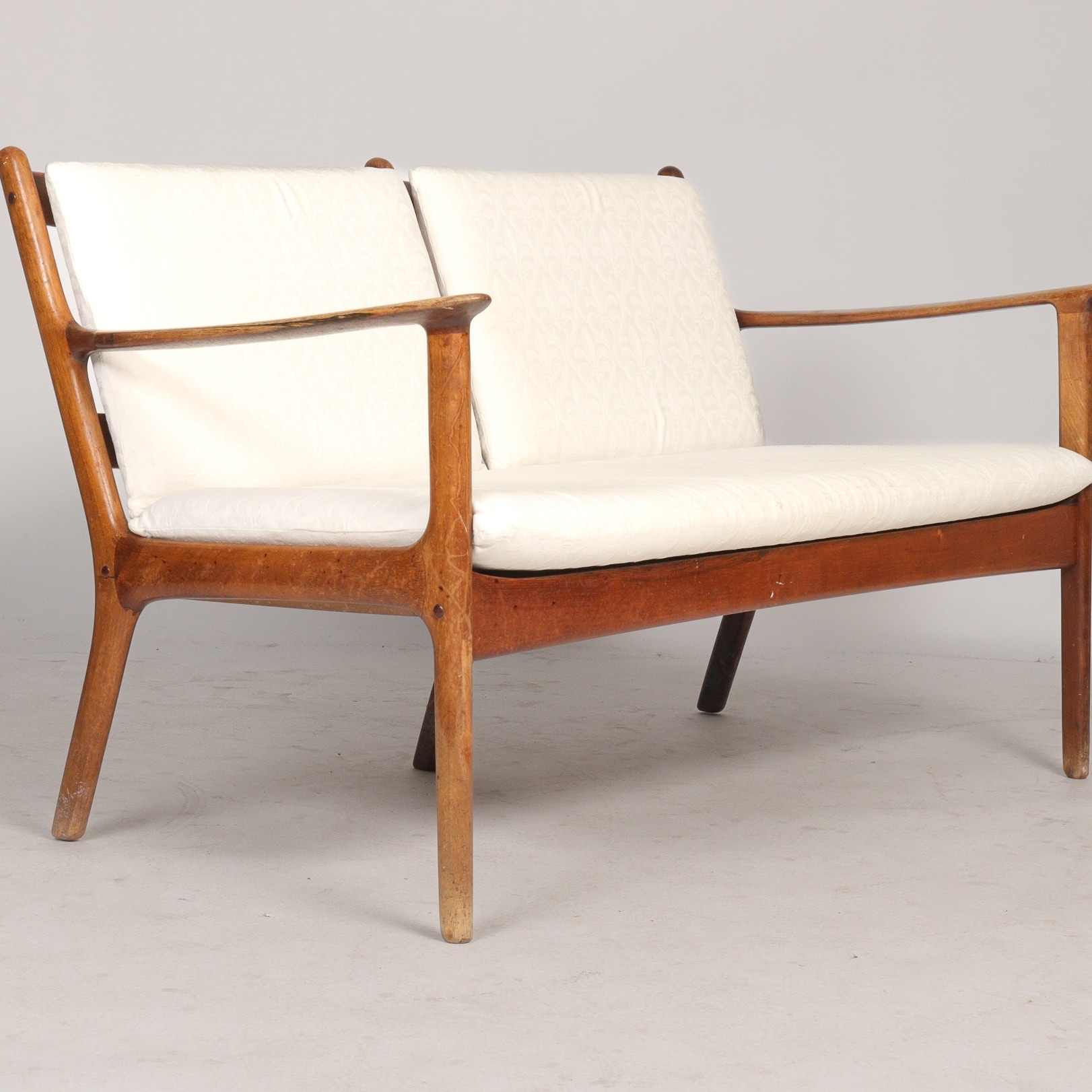 Ole Wanscher. Sjælden to-personers sofa, palisander, model PJ112, 1950 ...