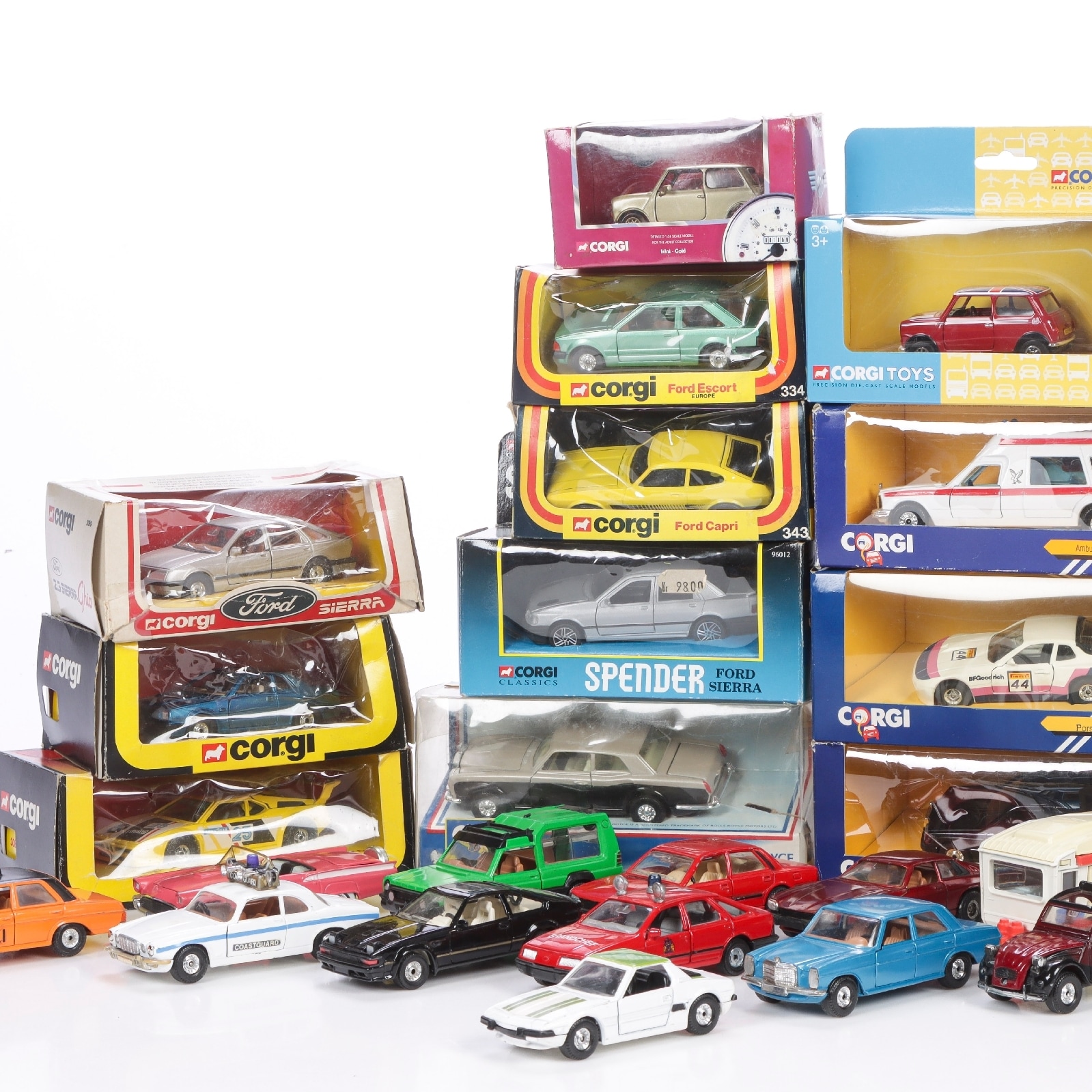Samling Corgi modelbiler 1:36 1980/90/00'erne (24) | Lauritz.com
