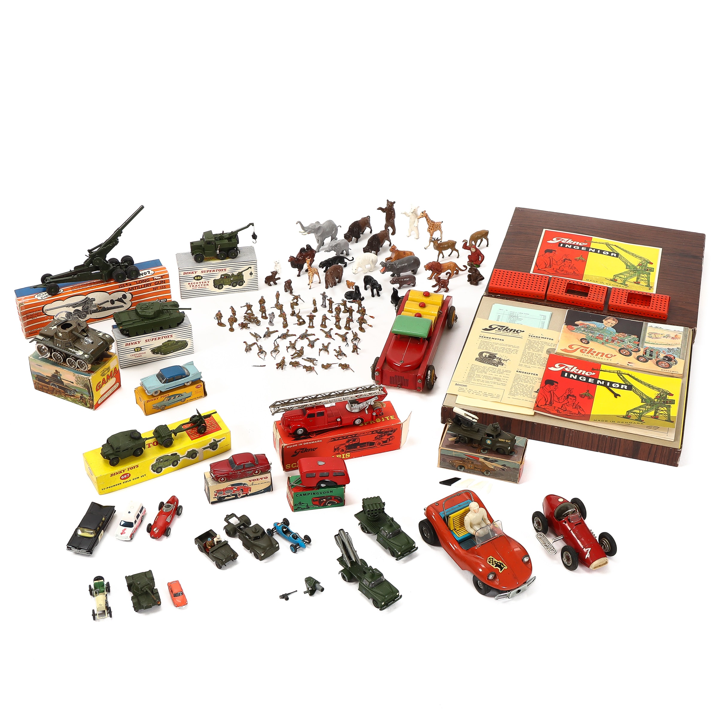 Tekno, Schuco m.m. Samling biler, legetøj m.m. | Lauritz.com